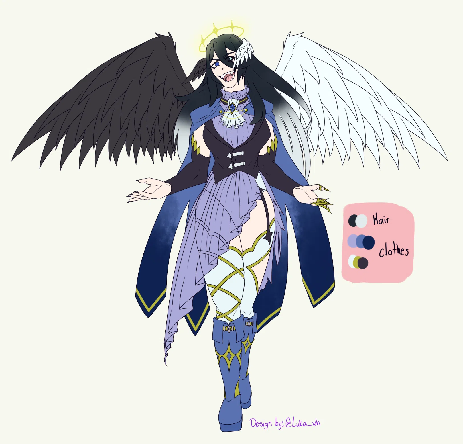 Character design 🍇 by LukaWH (@LukaWH) | VGen