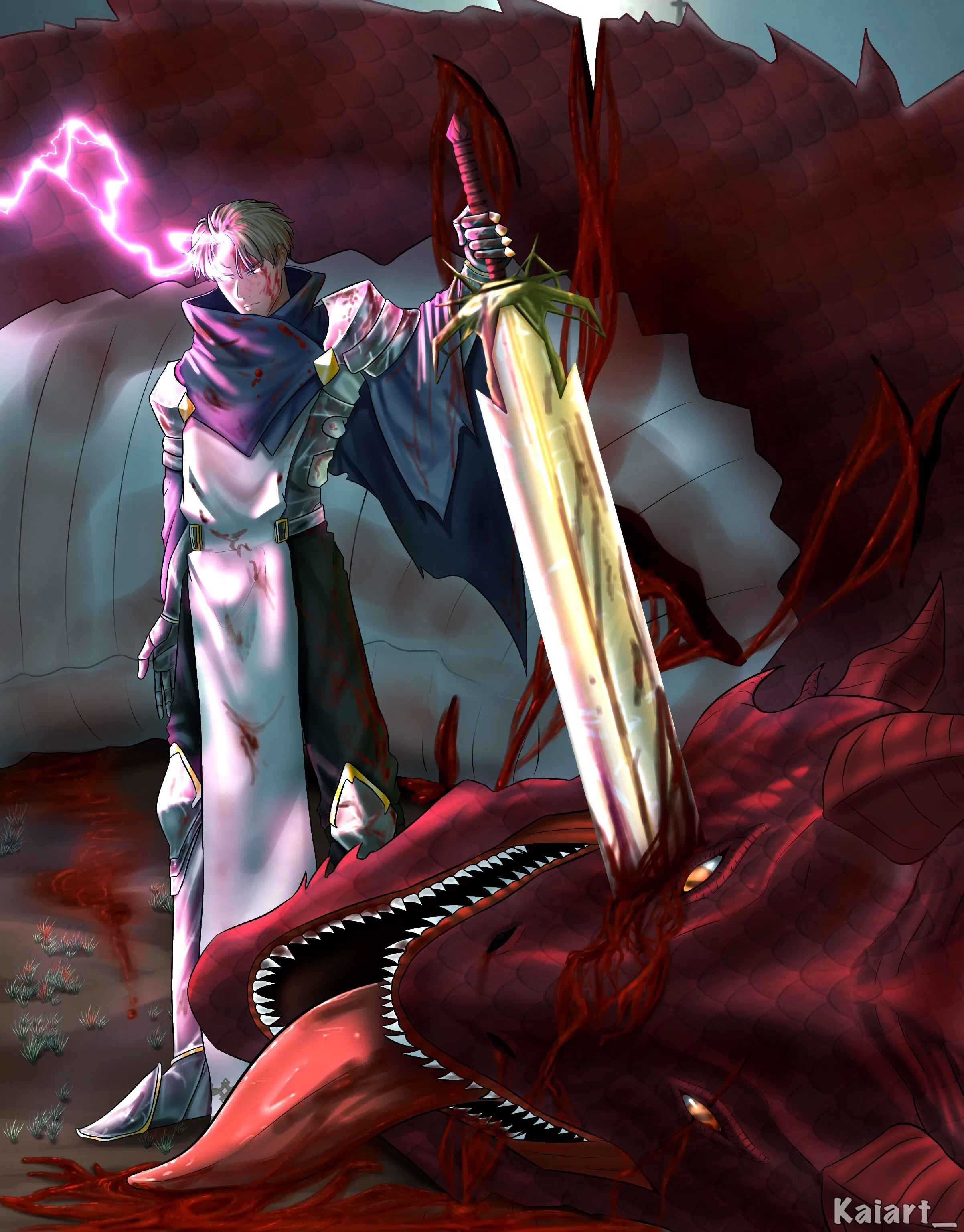 SPICY Anime Style Character Illustration/FanArt by Kaiart_ (@Kaiart) | VGen