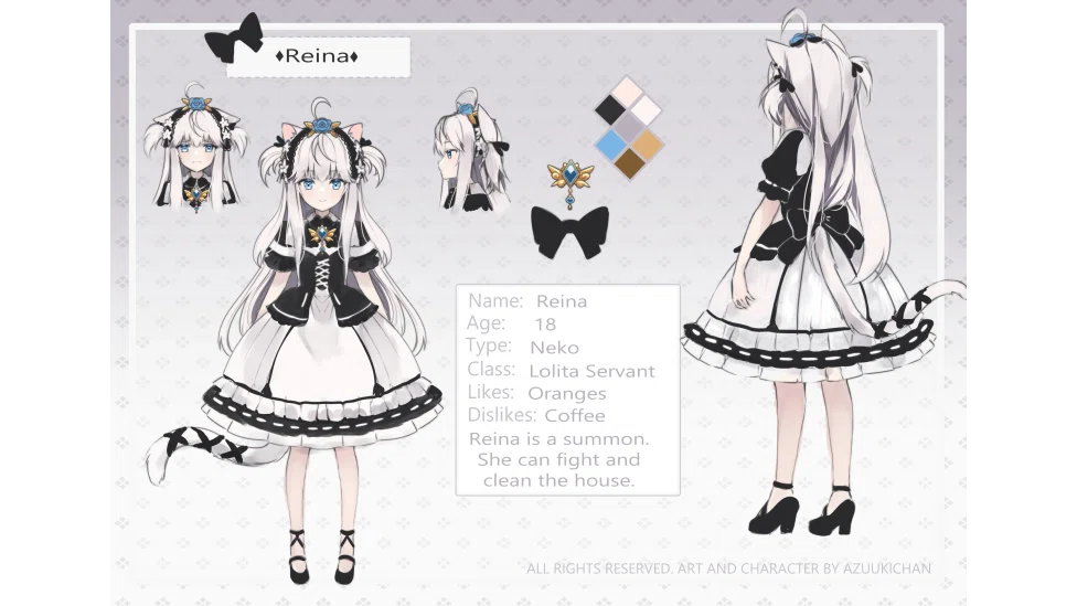 Full Body colored by Azuukichan (@azuukichan) | VGen