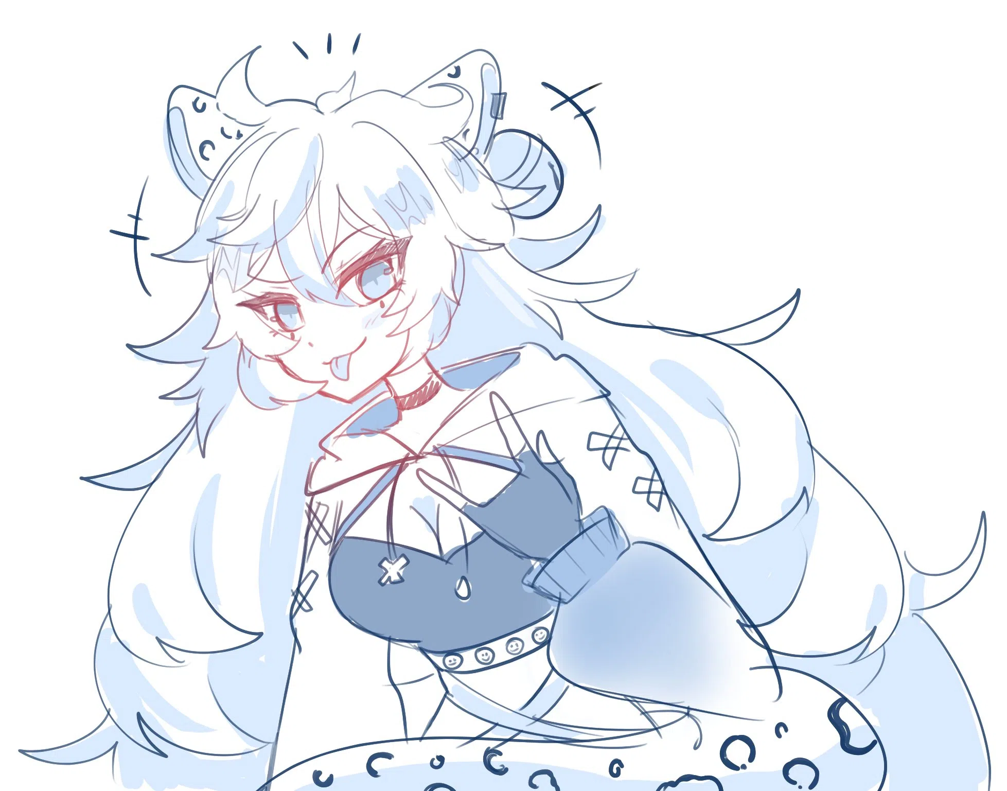 ♦ Monochromatic Sketch ♦ by Krex 🥀 | クレックス | OPEN COMMISSIONS | (@krex ...