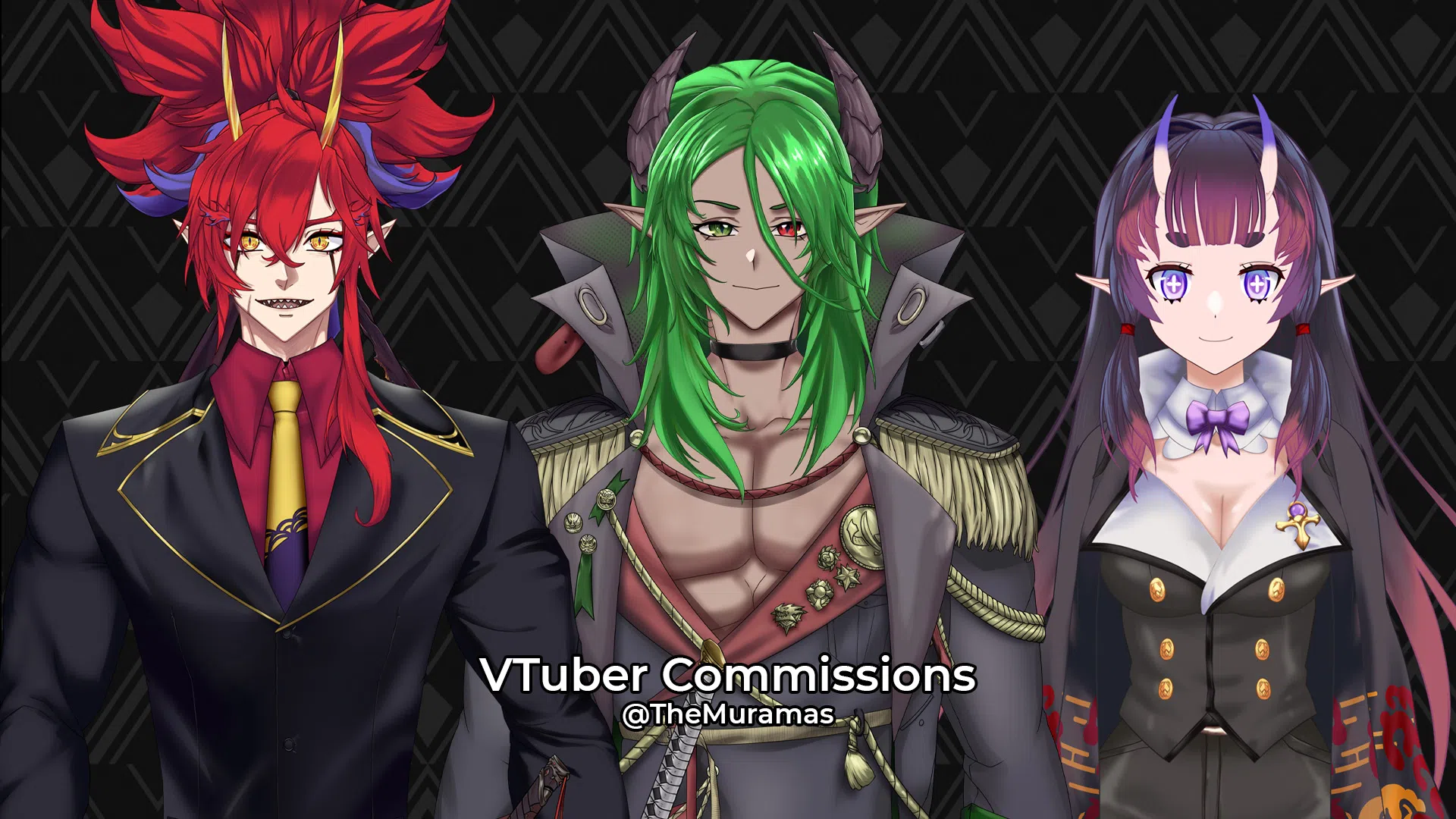 VTuber 2d Model by Ryuuji Fudo (@RyuujiFudo) | VGen