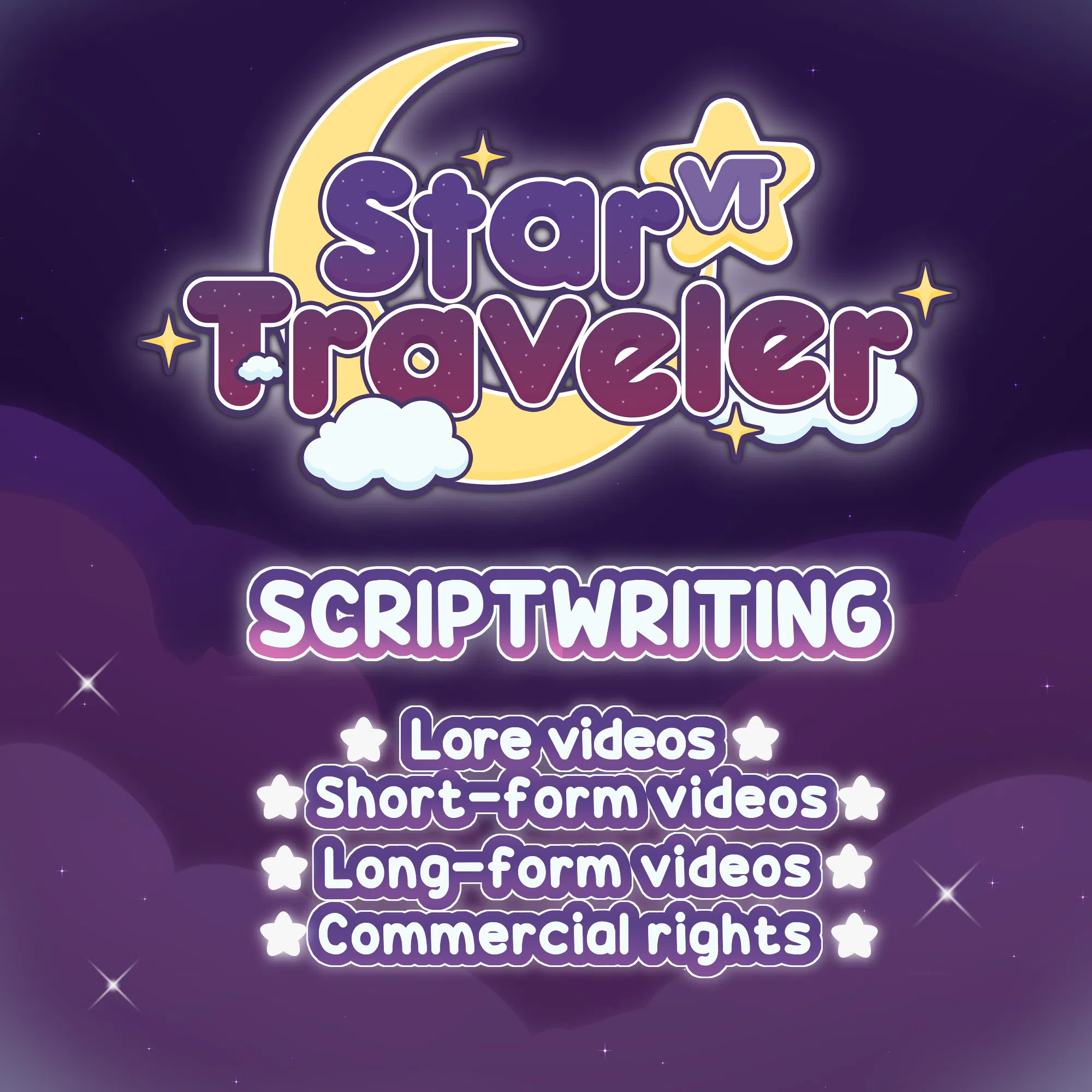 Original Scriptwriting Services by StarTravelerVT (@startravelervt) | VGen