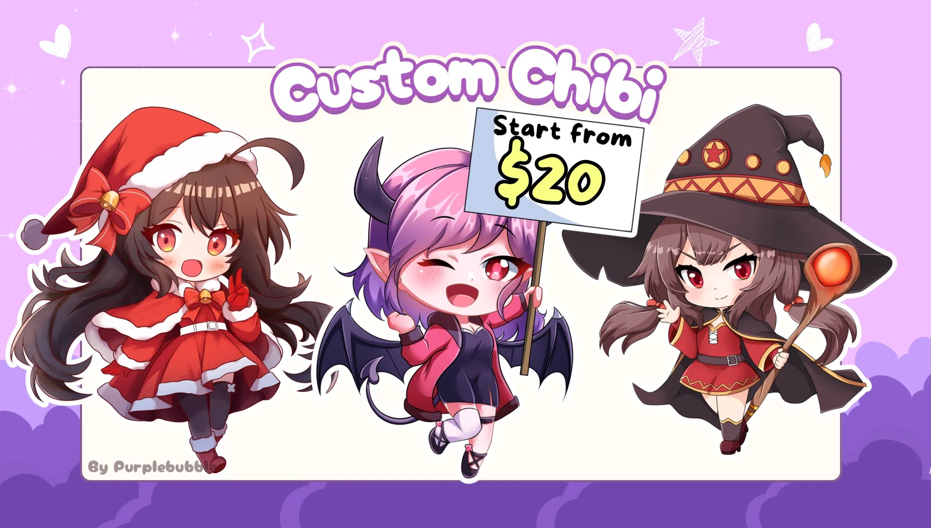 CHIBI ART by Bubbly Bubble (@BubblyBubble) | VGen