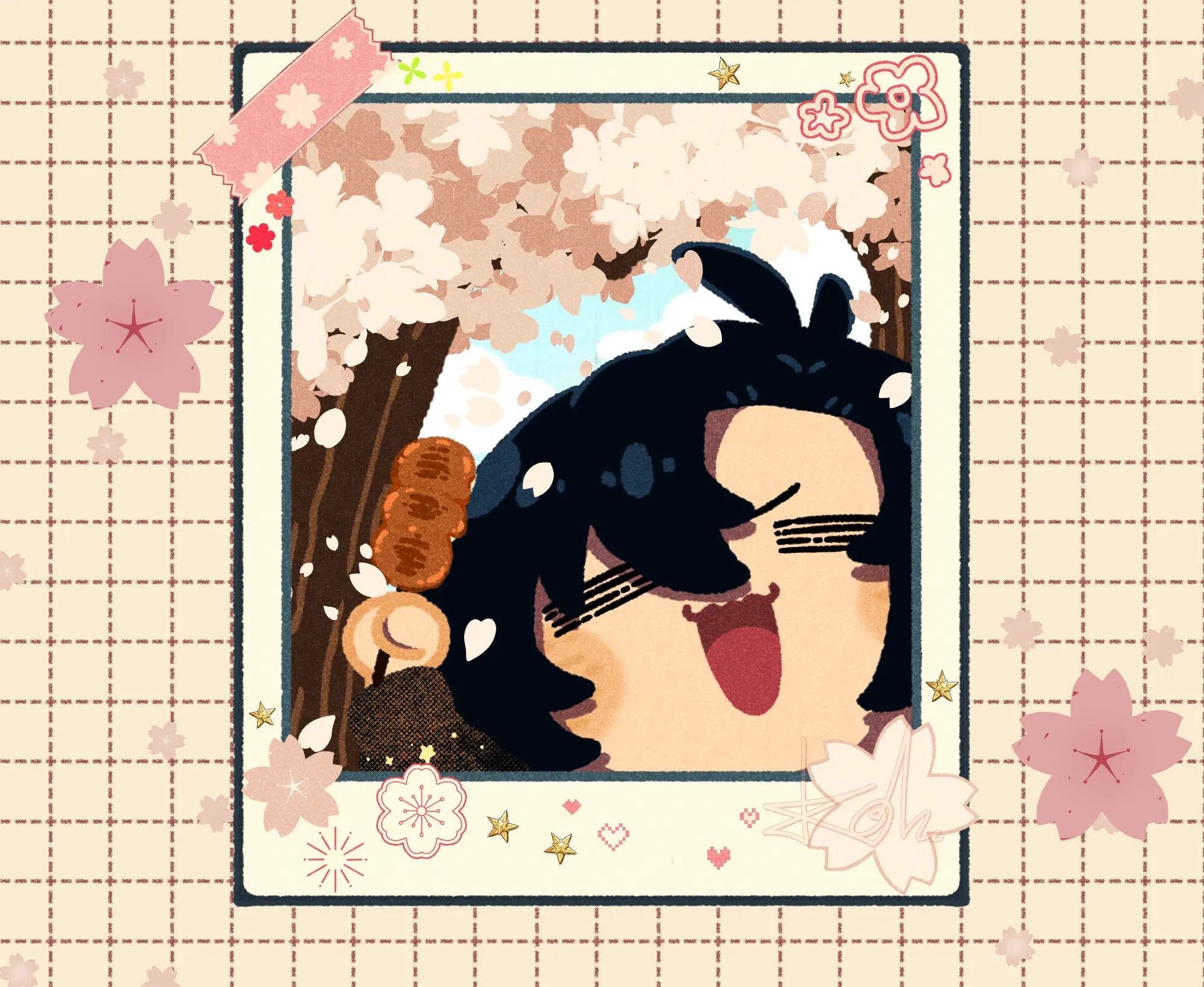 Hanami chibi YCH by koh_ao99 (@koh_ao99) | VGen