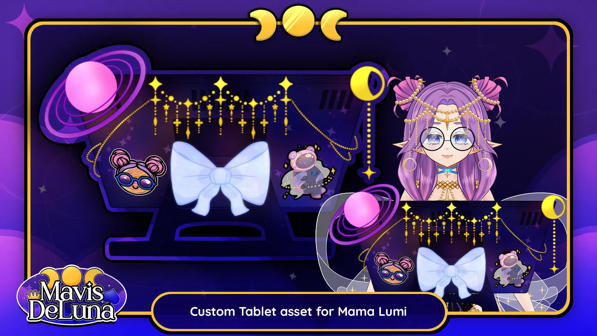 Custom VTuber Tablet Prop by Mavis DeLuna (@MavisDeLuna) | VGen