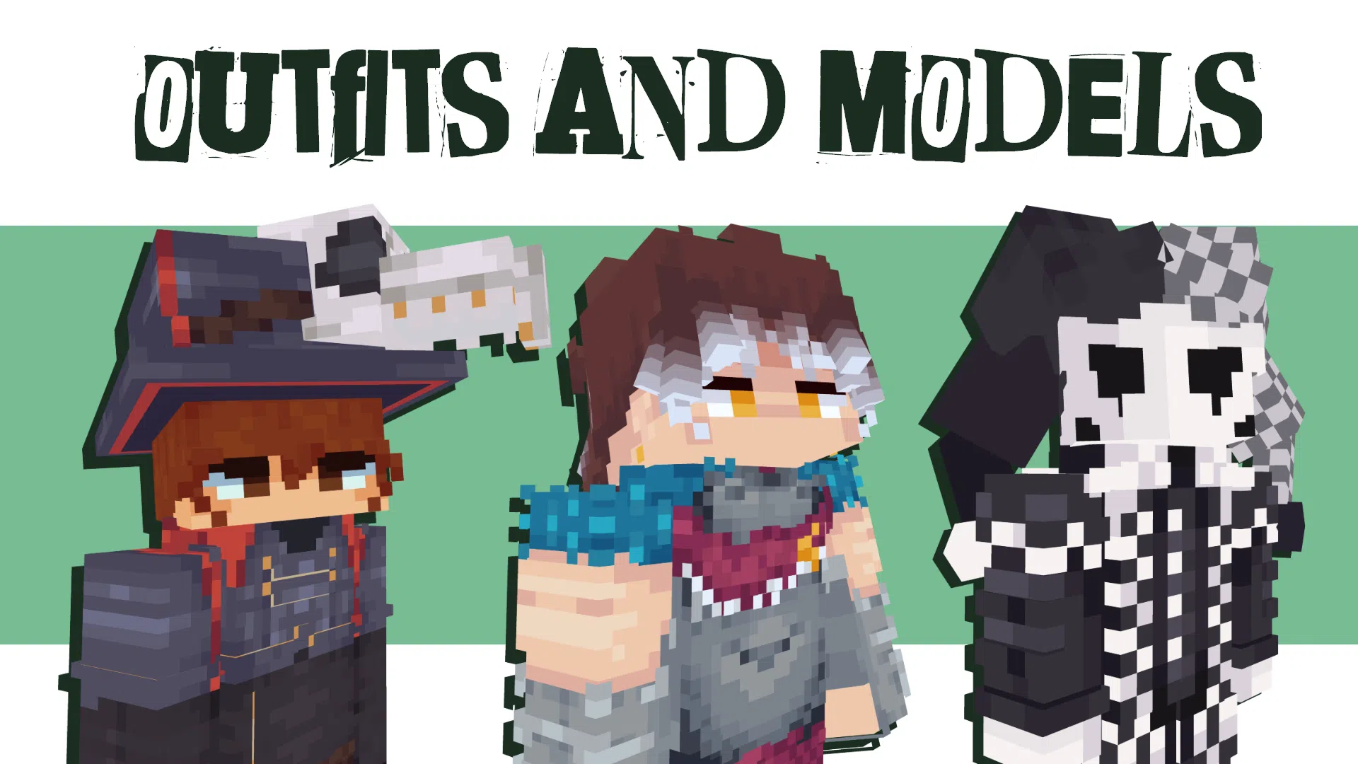 Minecraft Custom Outfits and Models by Kingame (@Kingame) | VGen