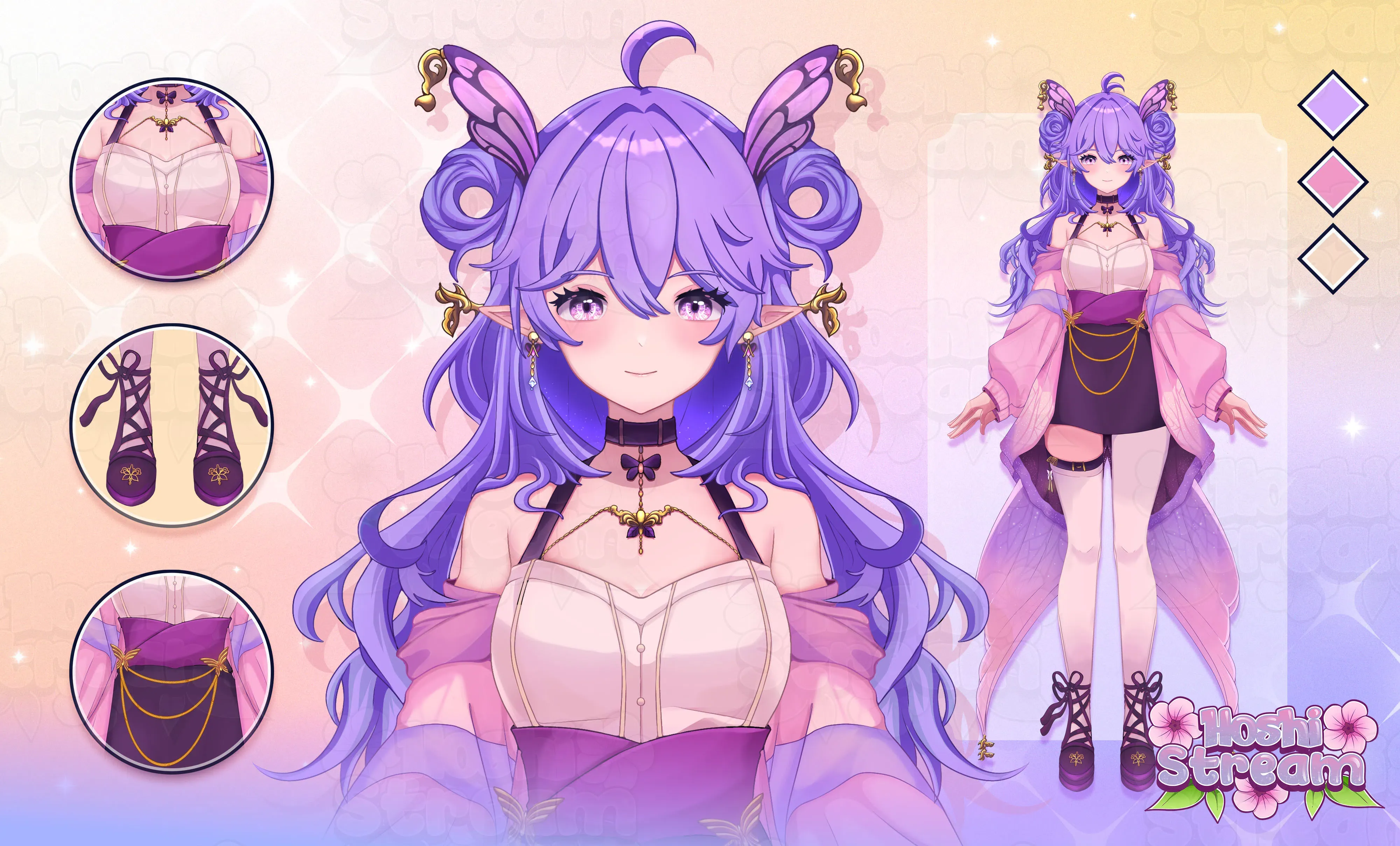 Live2d Model by Hoshi ほし (@Hoshistream) | VGen