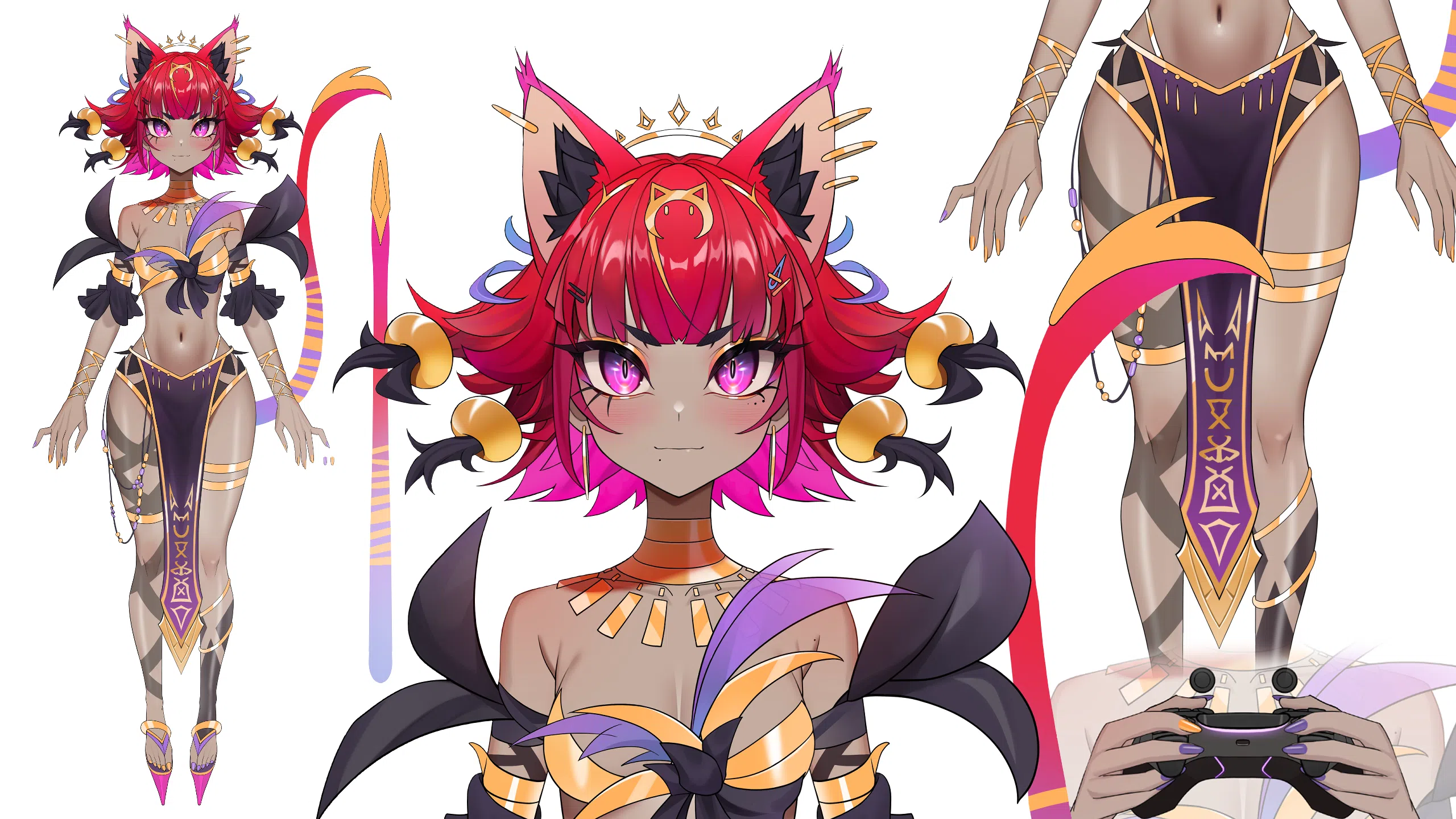 L2D Ready to Rig Vtuber model by Kiritzugu (@Kiritzugu) | VGen