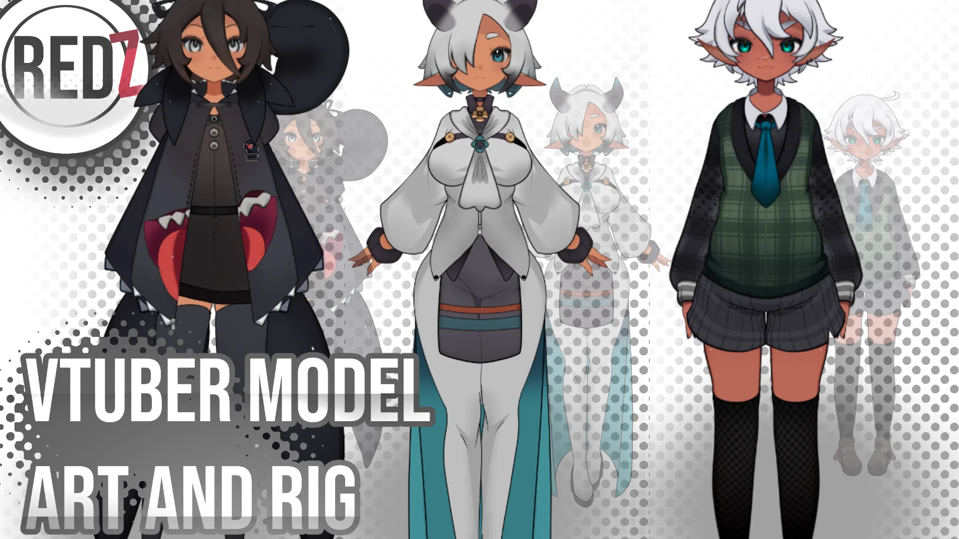 Vtuber Model Art + Rigging by Lad (@Lad) | VGen