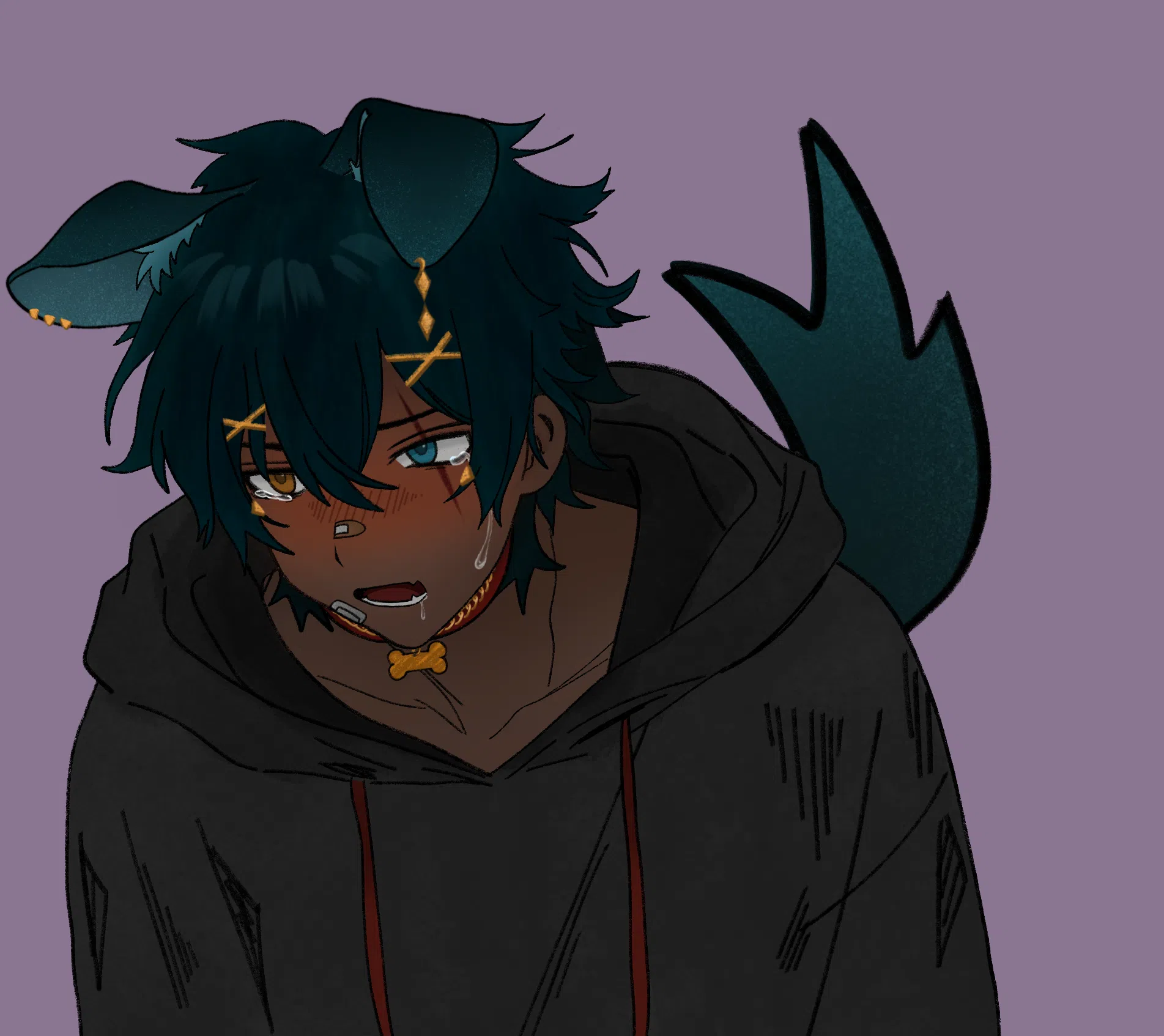 Bust-Up Character Illustrations {Sketch w/ Render Style} by Vazreal ...