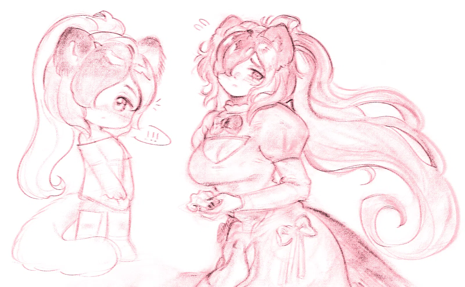 Sketch surprise me | Anime style [Experimental] ☆ by Poyo ceboyo ...