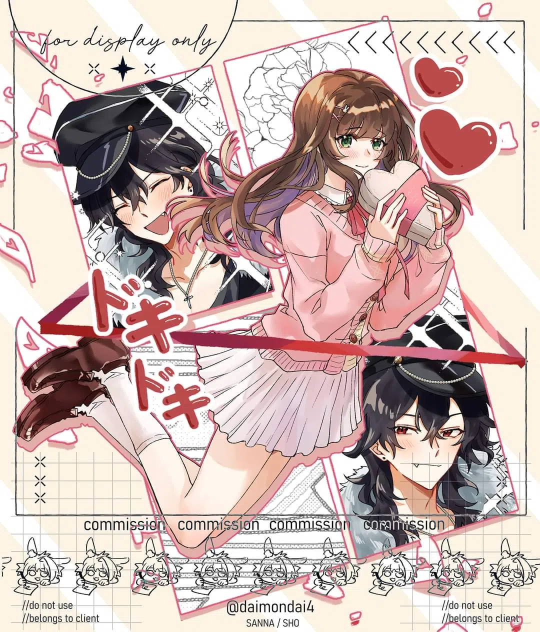 Surprise Me! (Skeb like) - Colored Sketch by Sanna Sho (@daimondai4) | VGen