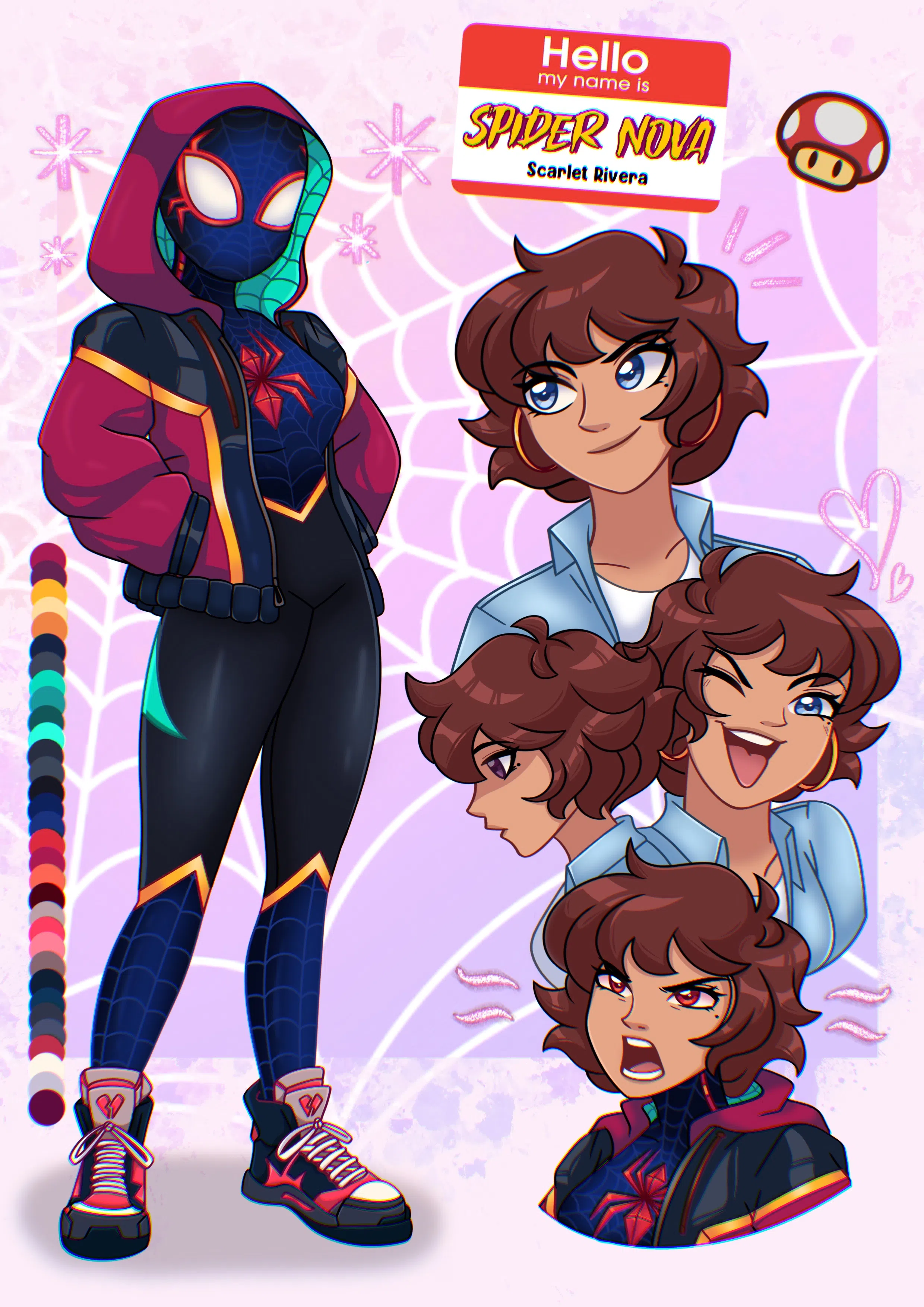 Spidersona Style Oc by *｡Keithy (@KeithyArt) | VGen