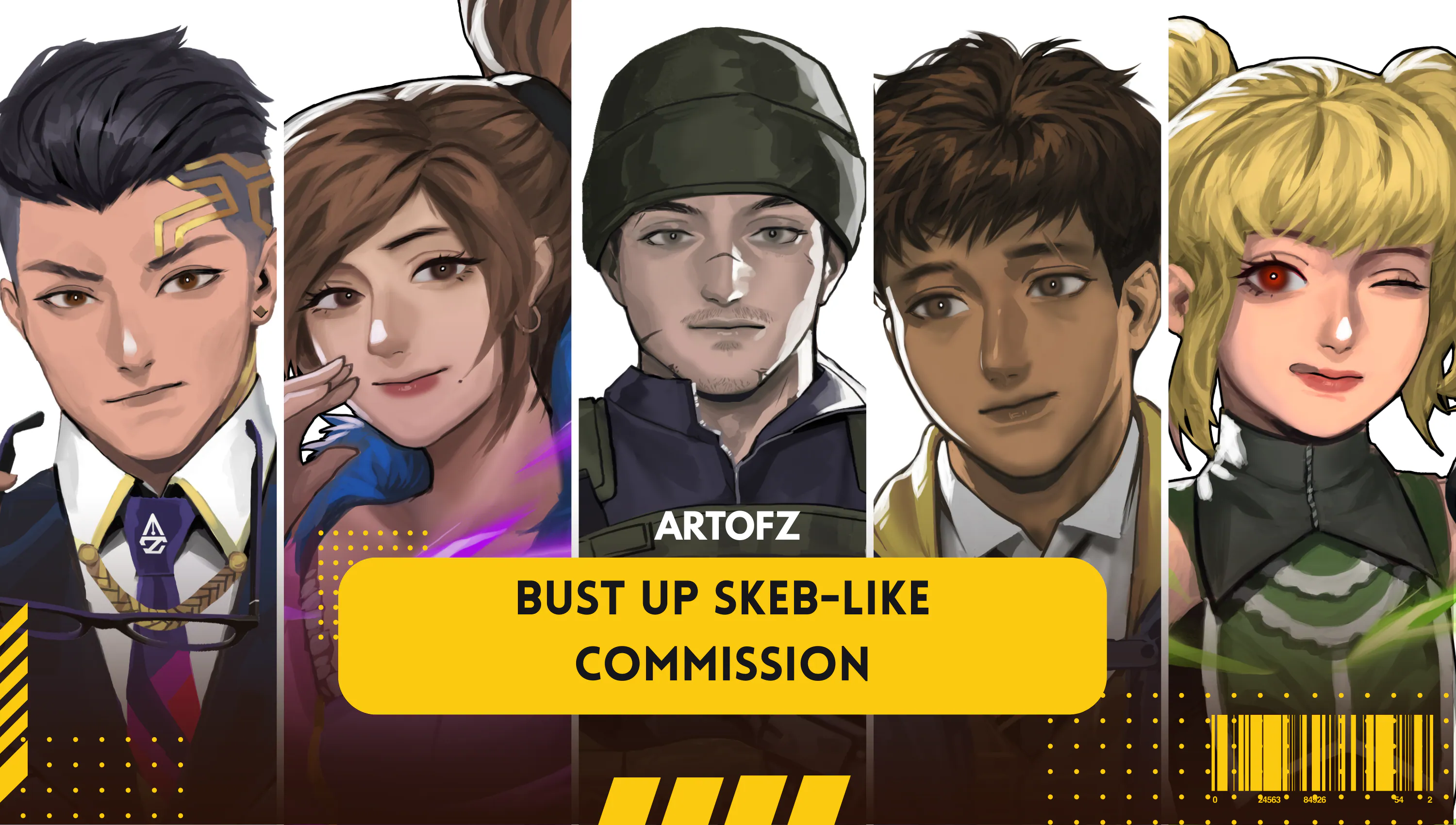 Surprise Me/Skeb-like - Bust Up by Artofz (callmezaid) (@Artofz) | VGen