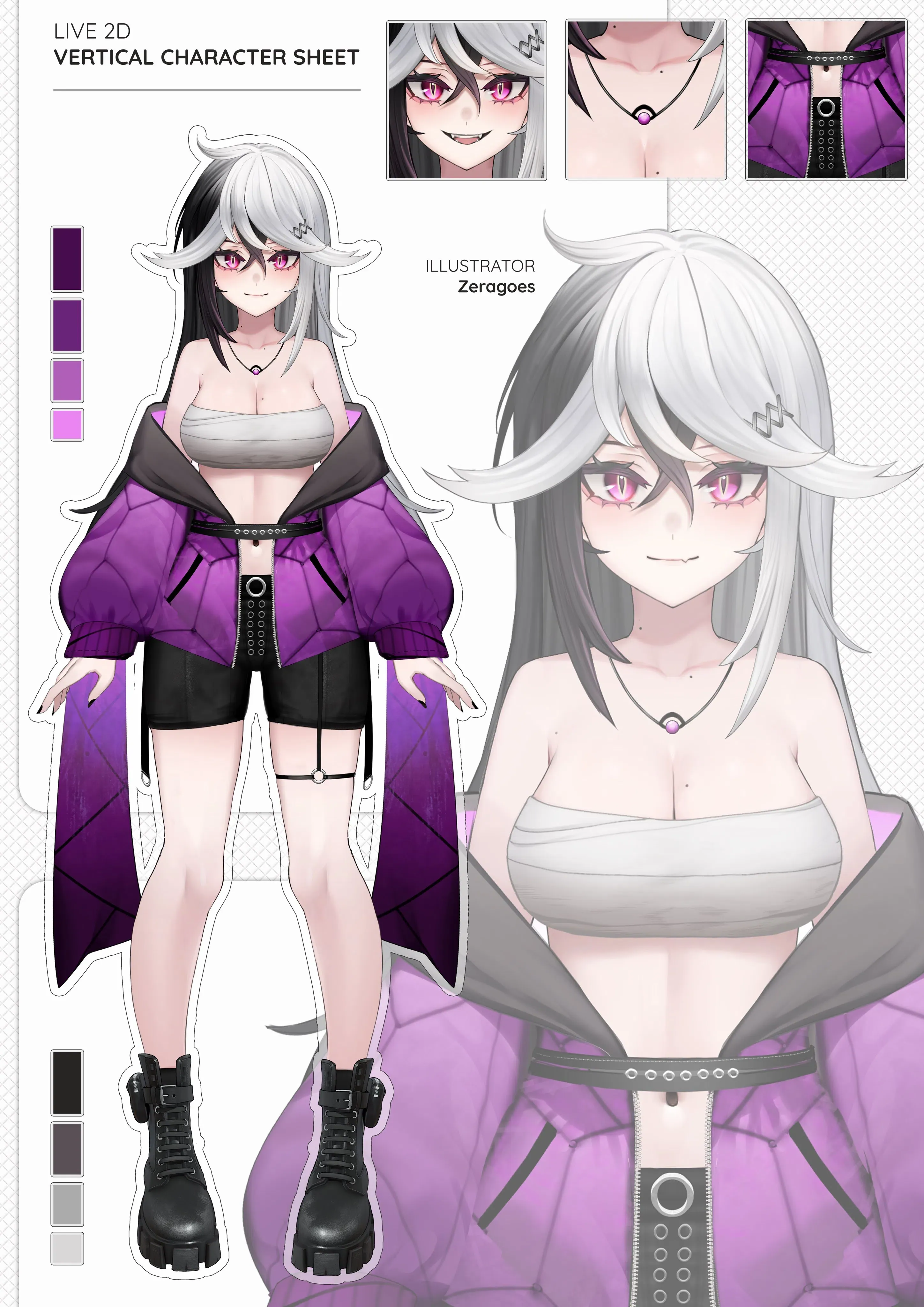 L2D Model Illustration by zeragoes (@zeragoes) | VGen