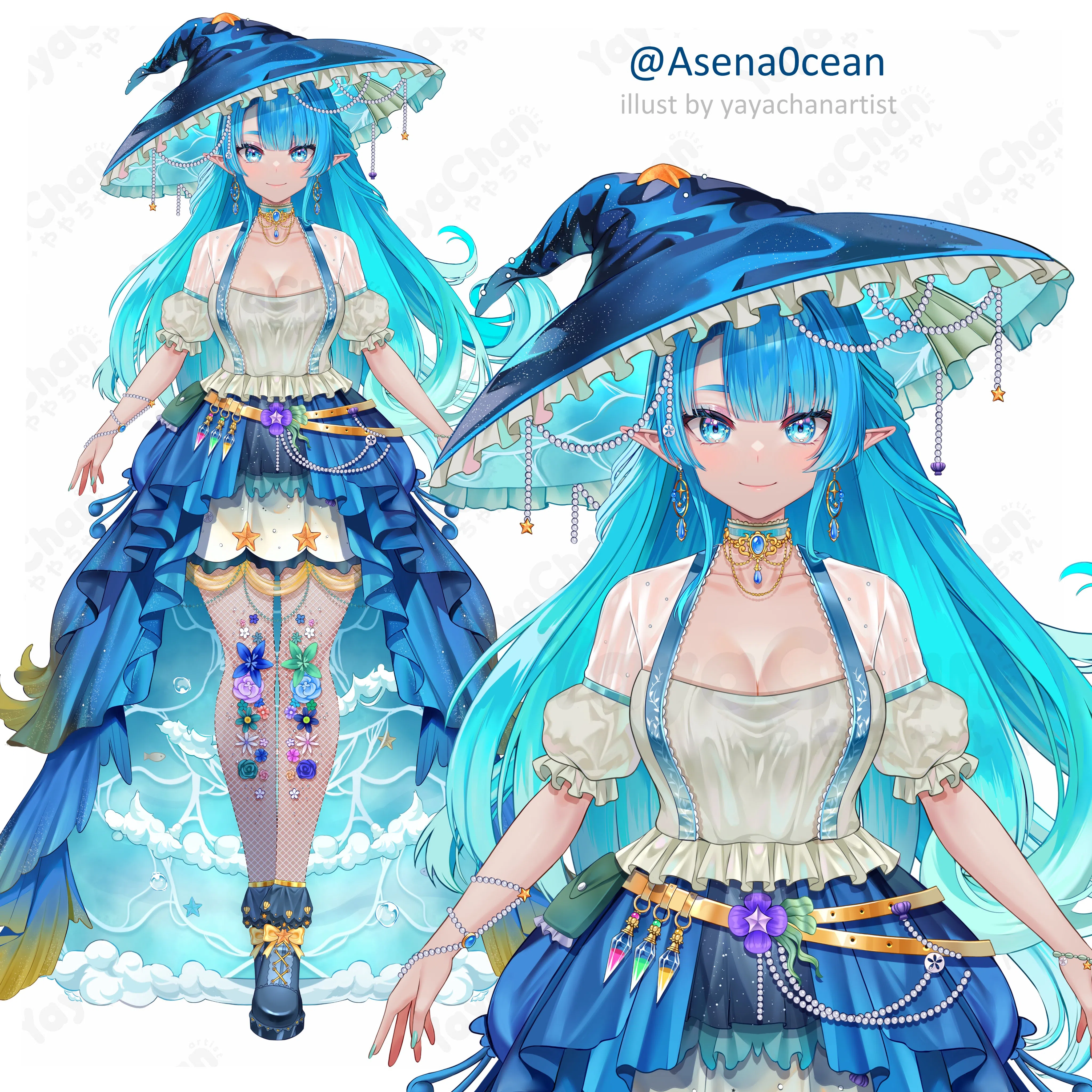 Live2D Vtuber Model Art by Yaya ややちゃん ｡ﾟ (@YayaChanArtist) | VGen