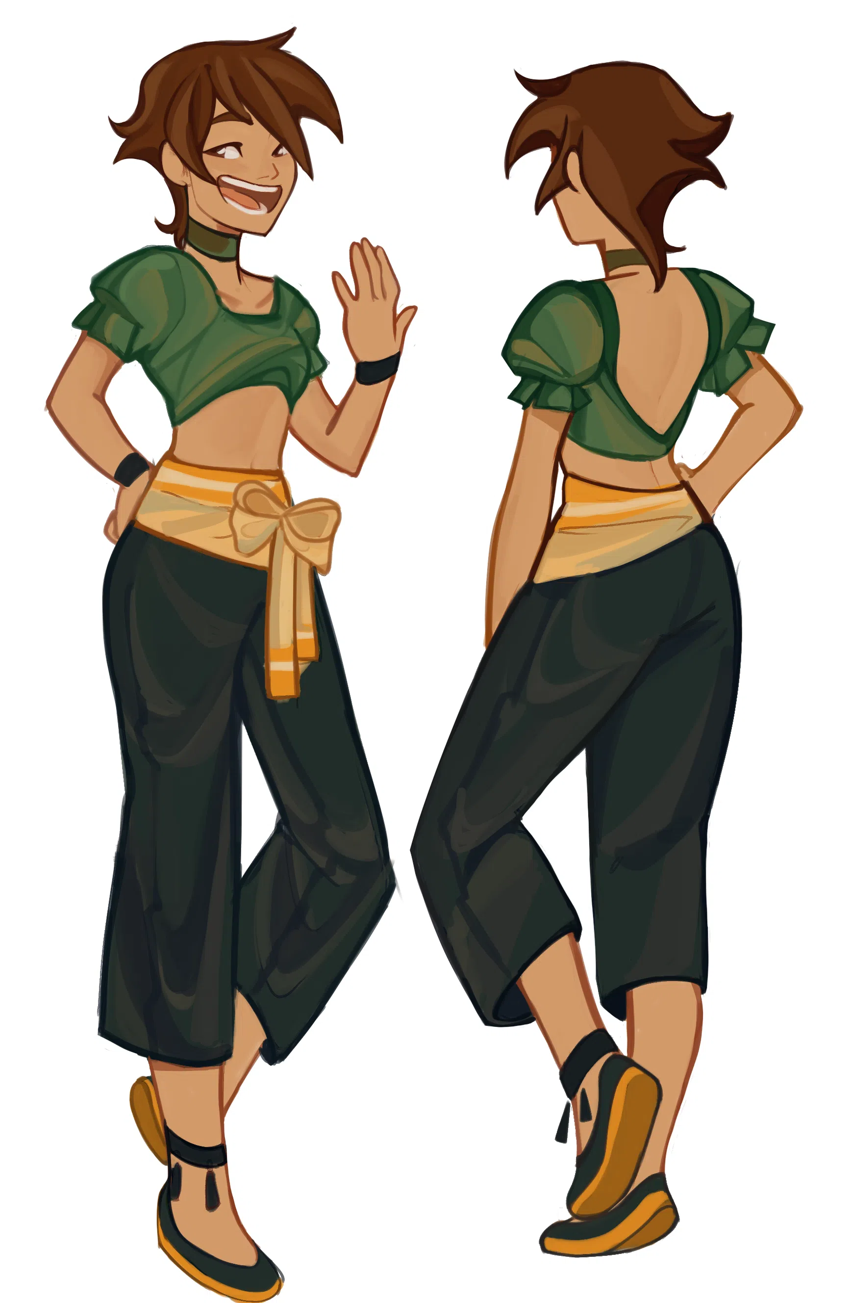 2 full-body drawings by Anairo (@Anairo) | VGen