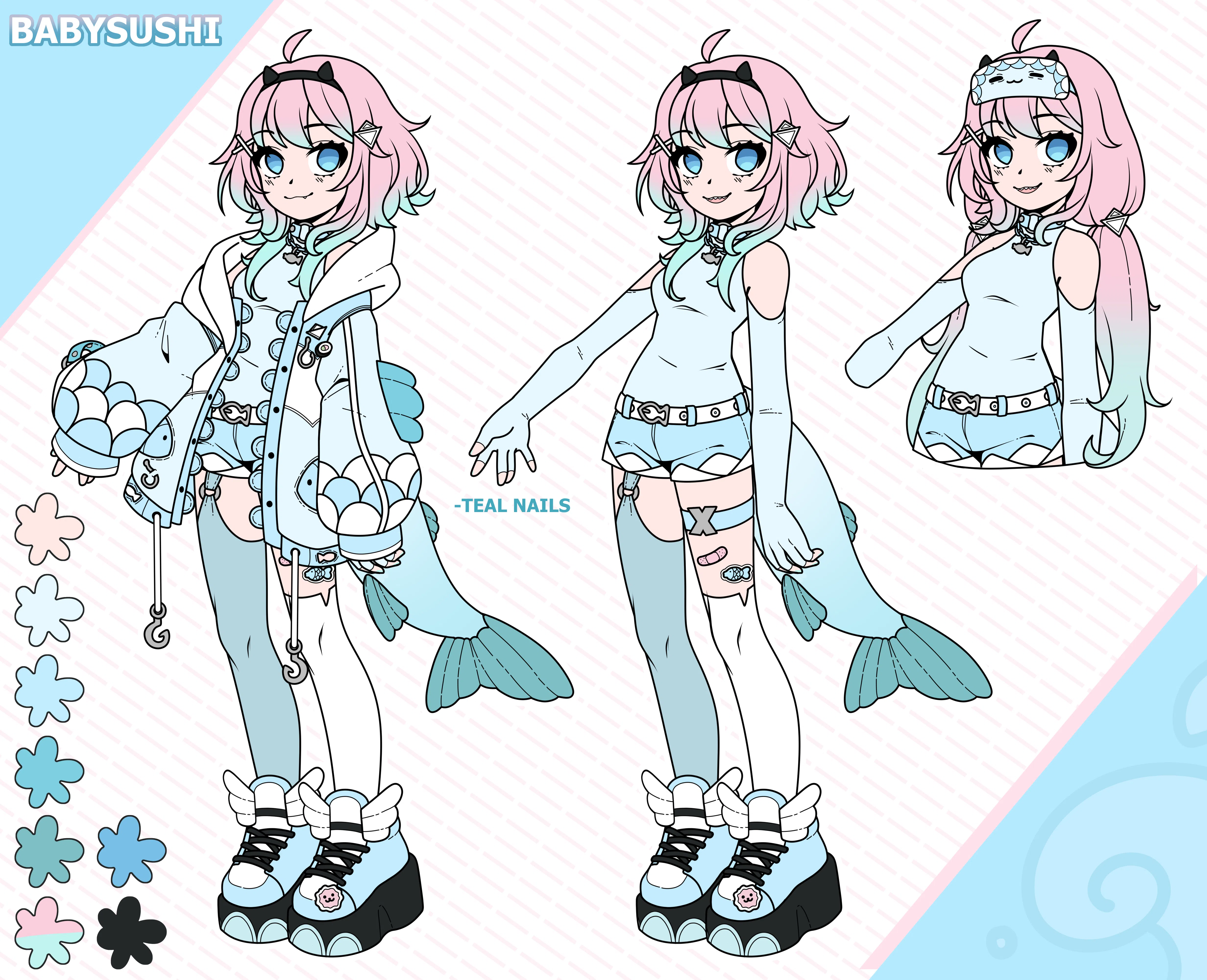 Reference sheet by Chu (@Chu) | VGen
