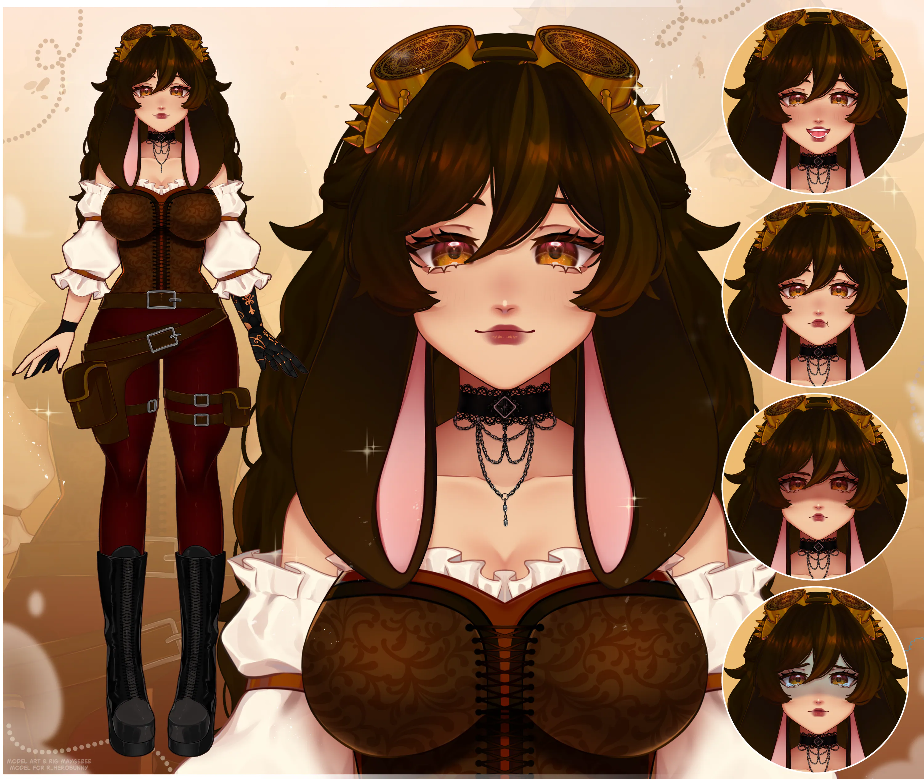 SKEB - VTuber model art and rigging by may (@maygebee) | VGen