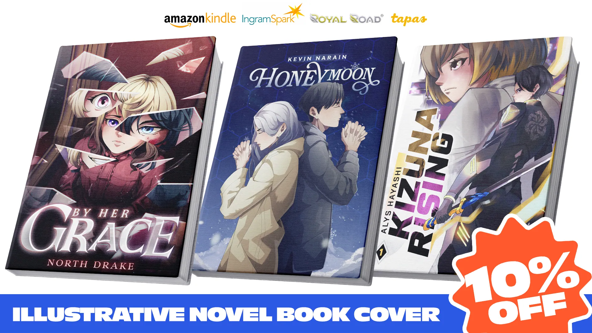 Anime-style Novel Book Cover Illustration by kiseeki_ (@kiseeki_) | VGen