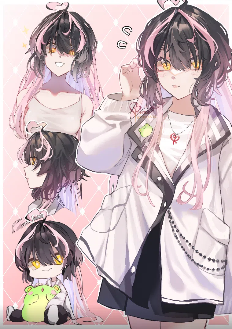 Skeb Character Illustration by Rune (@runeskies) | VGen