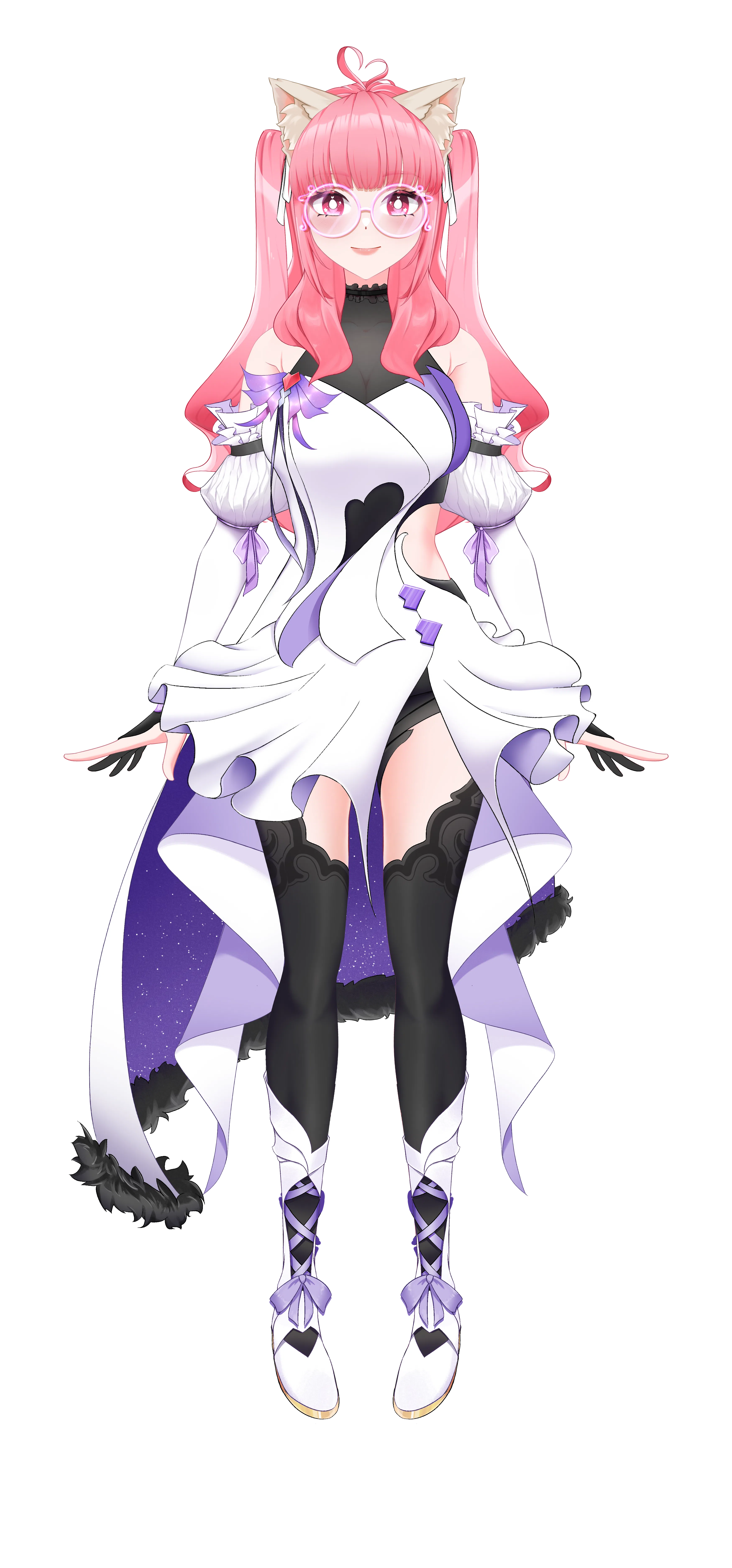 [L2D] VTuber Model Art/Rigging by ExtaC Arts (@lumillust) | VGen