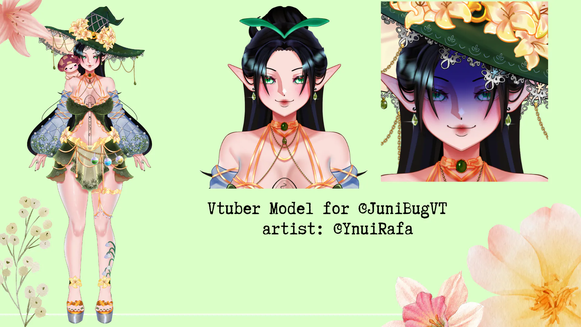 Vtuber Model art (30% OFF for petite/goth designs) by Ynui (@RafaYnui) | VGen