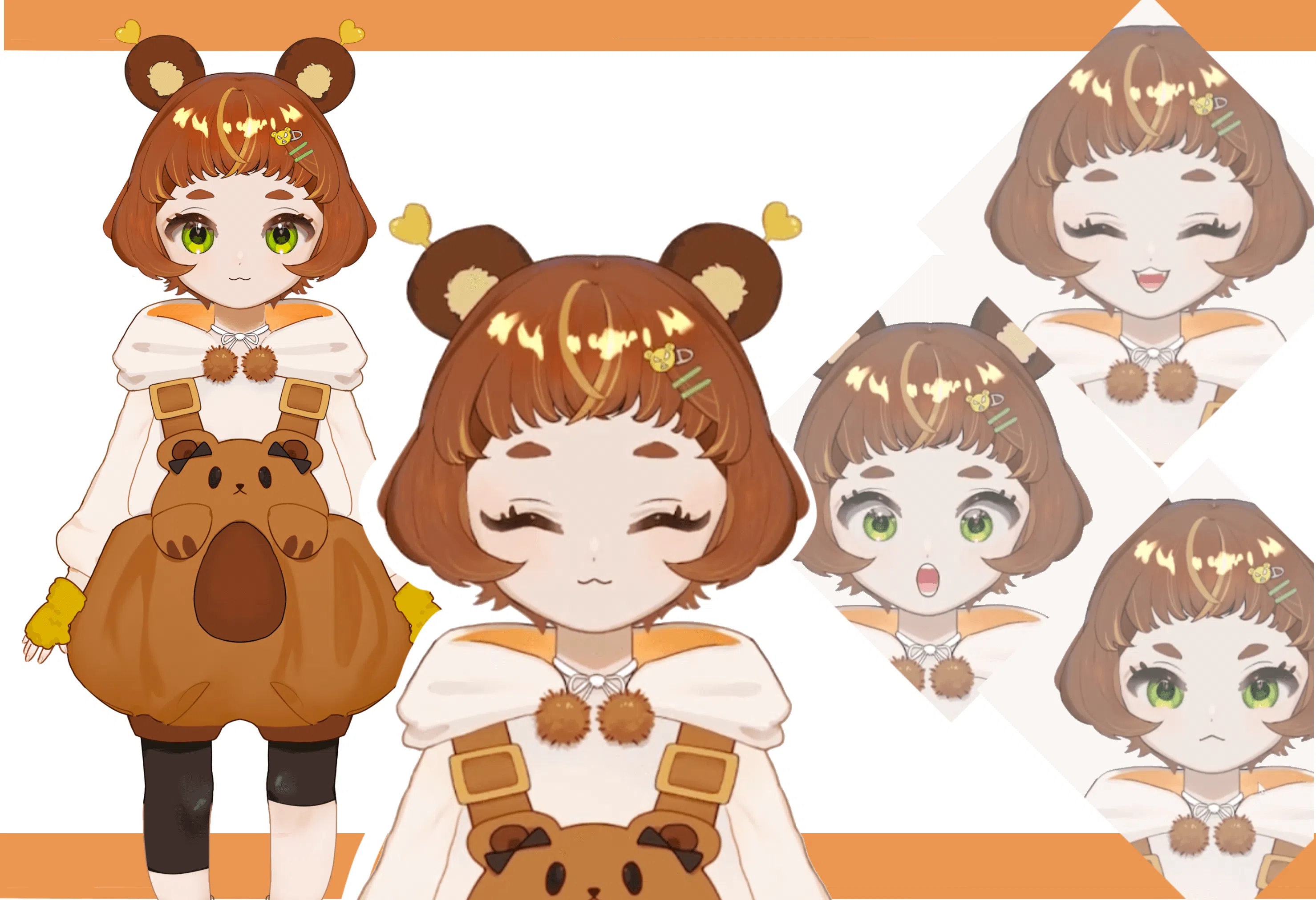 Vtuber Model Art by GRACE (@hahalazygorilla) | VGen