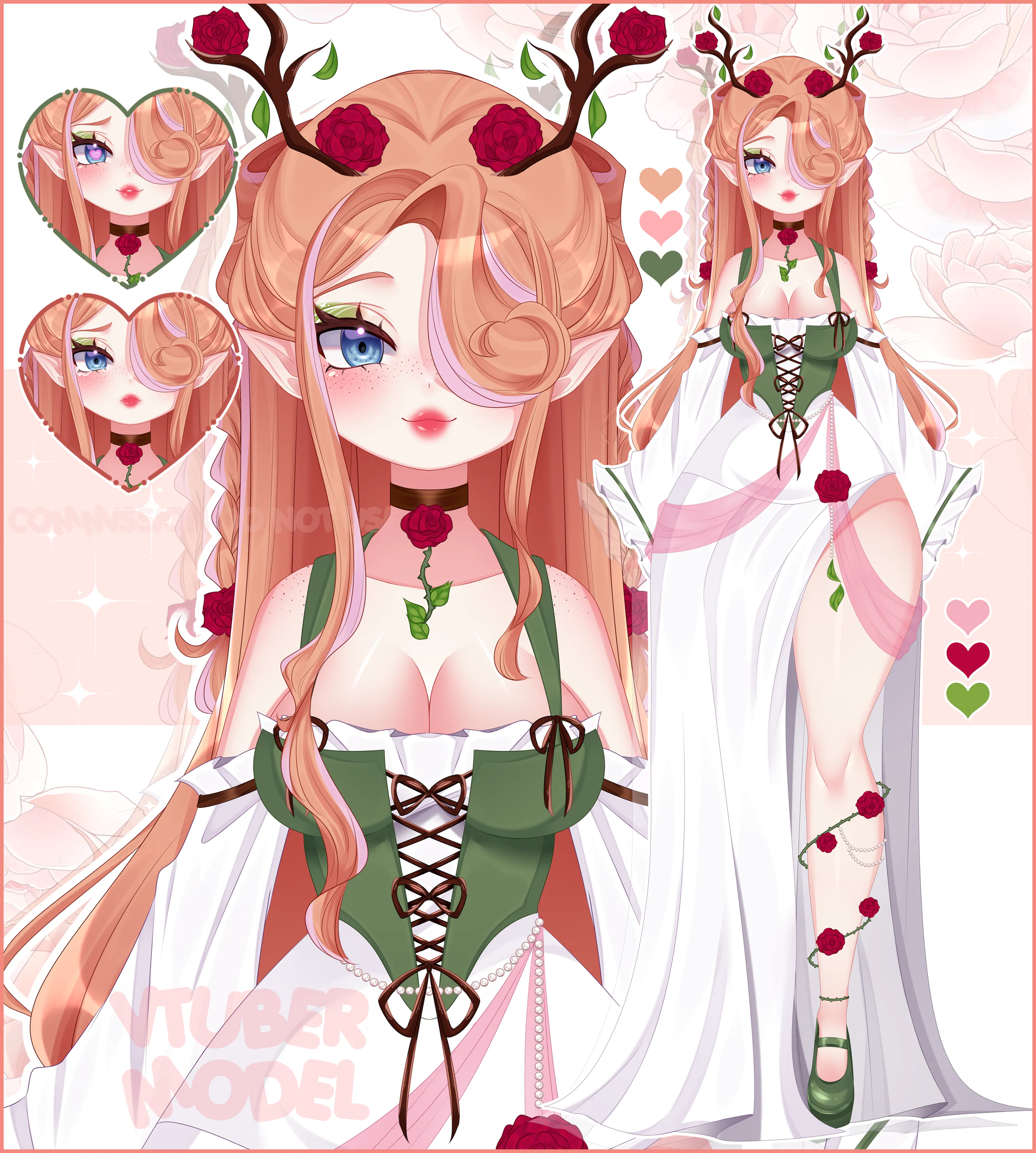 Vtuber Model Art -Fullbody- Ready to rig by Mixi-Art (@Mixi-Michi) | VGen