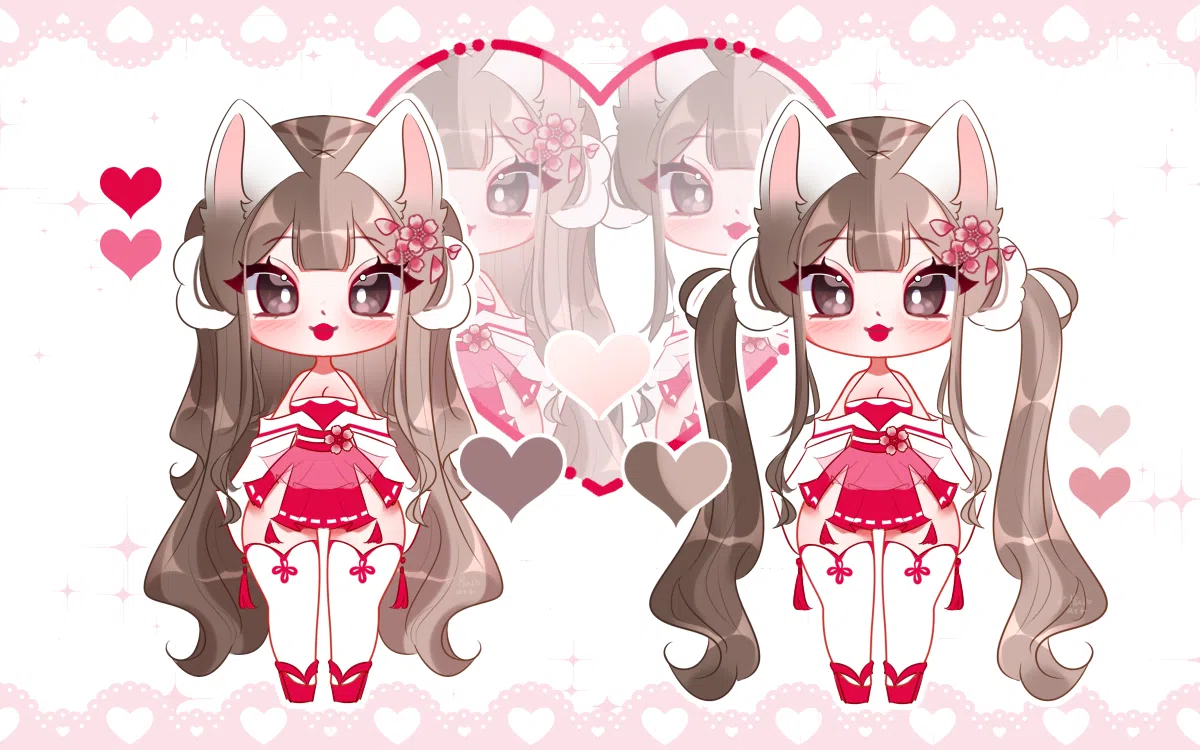 Chibi custom character design by Mixi-Art (@Mixi-Michi) | VGen