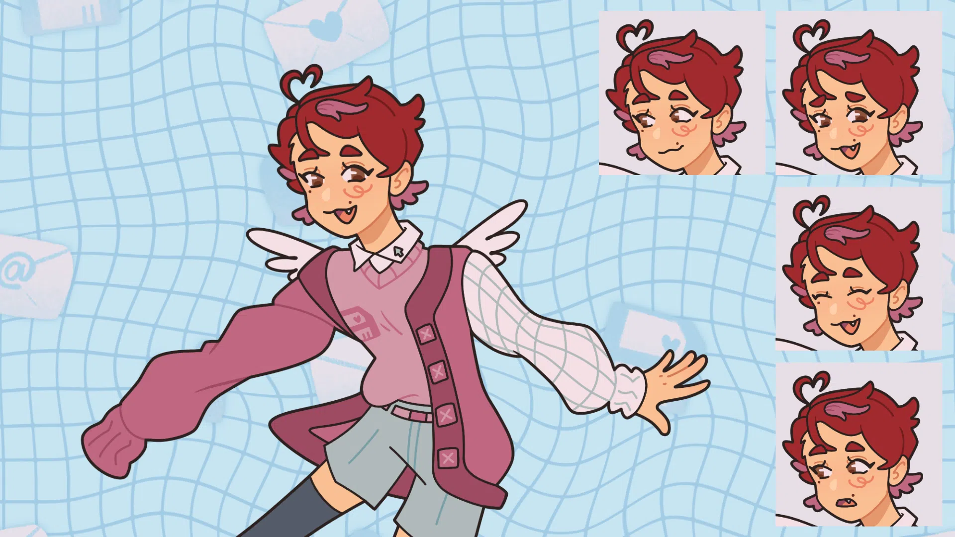 Character Sprites (Visual Novel, PNGtuber) by Kirigaya.pnk ...