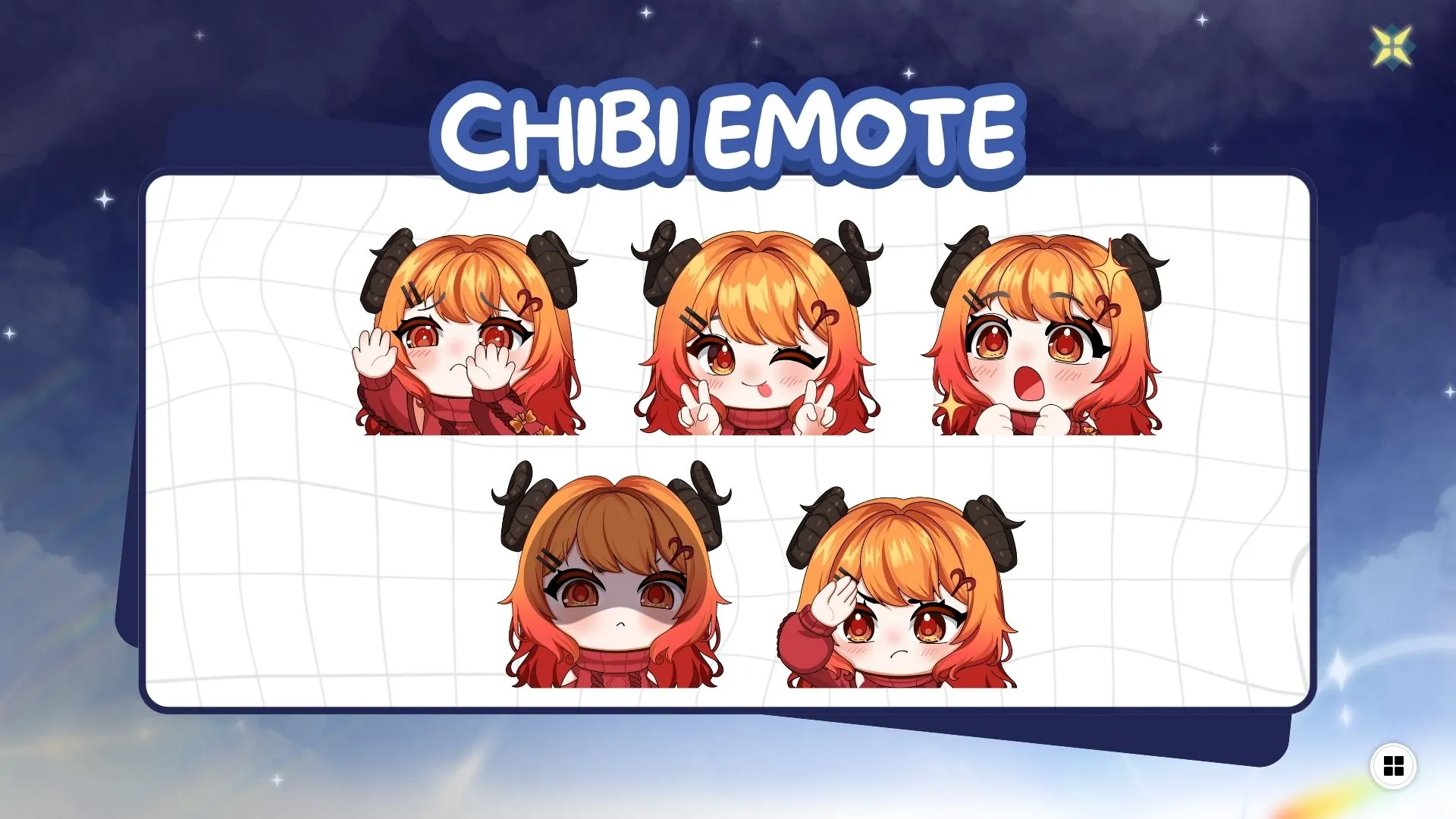 Emotes YCH by Mireu Altheris (@MireuAlt) | VGen