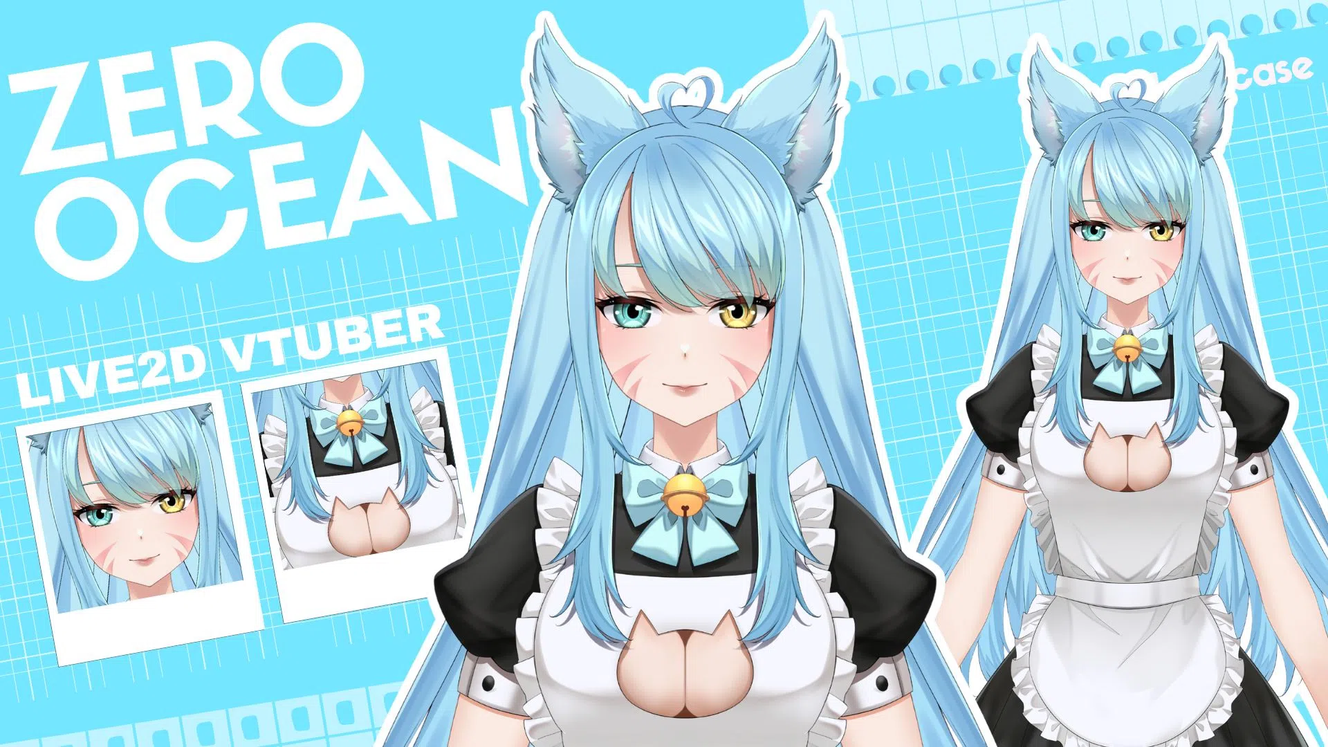 Vtuber Model Art & Rig by Zero Ocean 🌊 (@ZeroOcean) | VGen