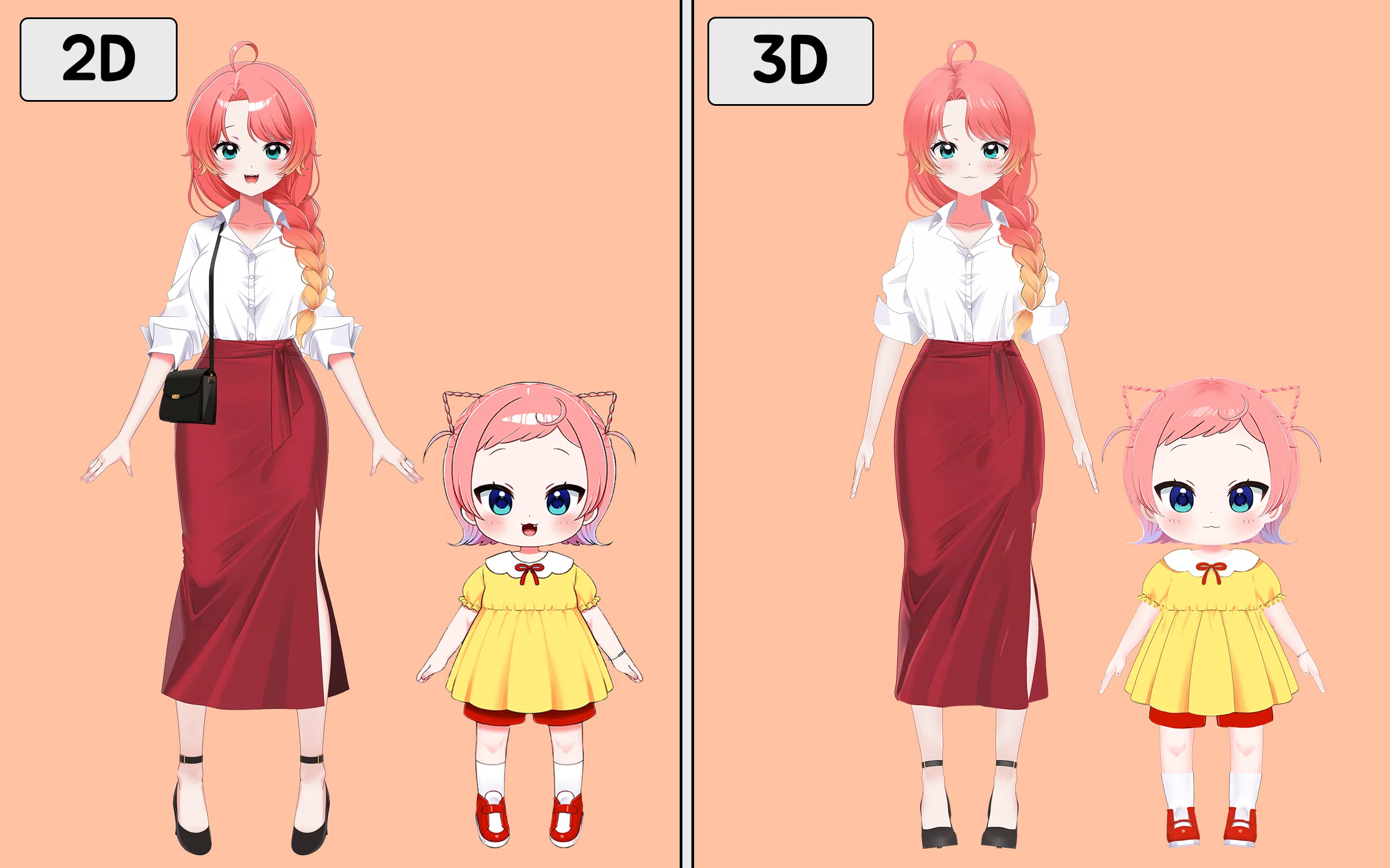 3D detailed Vtuber model Commision (with booth body) by sien_21 (@sien ...