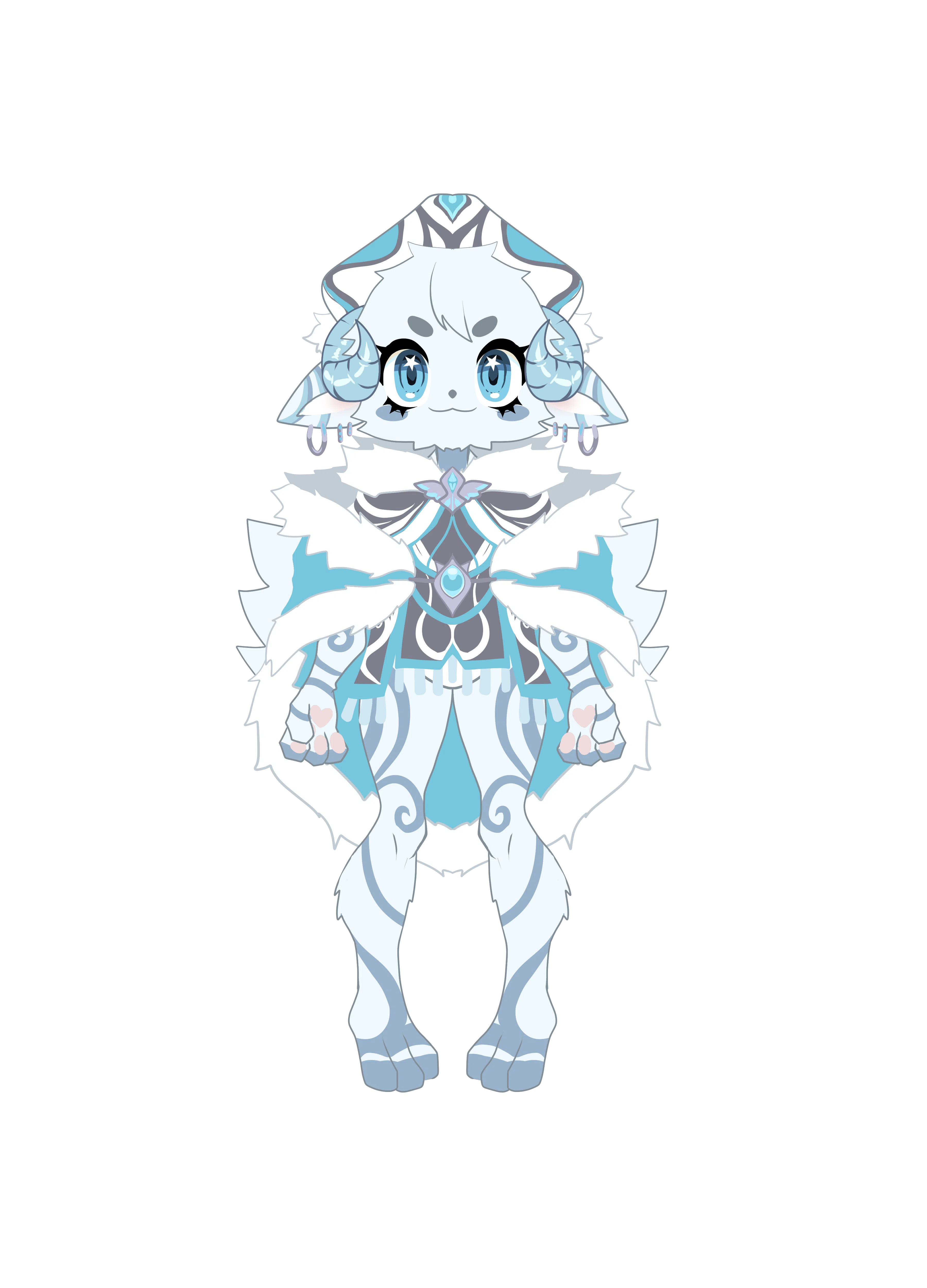 Vtuber Model (chibi) by foxisdrawing (@foxisdrawing) | VGen