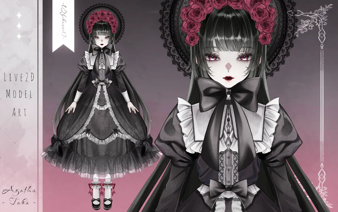 Live2D Model Art || Ready To Rig by ♱┆𝙽𝚒𝚔𝚊┆♱ (@H1kaxxpt) | VGen