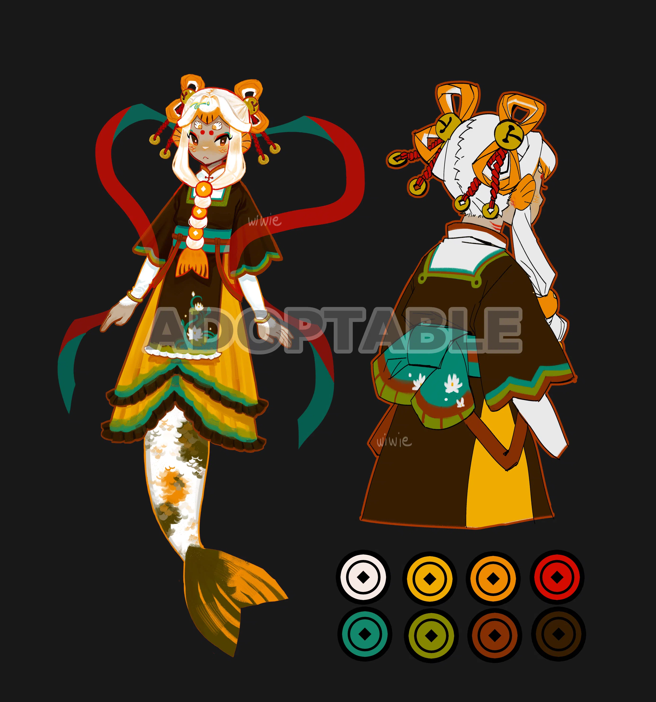 Character Design Commission by wiwie (@wiwie) | VGen