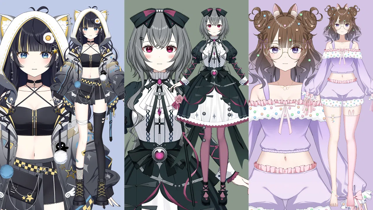 [Campaign price] VTuber / Live2D model / Full body / Art and parts separation by cocomine ...