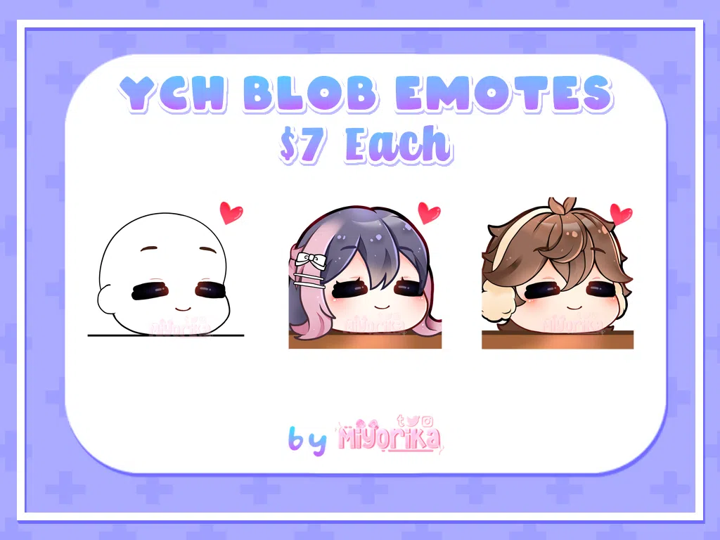 Ych Blob Discord Twitch Emotes By Miyorika Miyorika Vgen