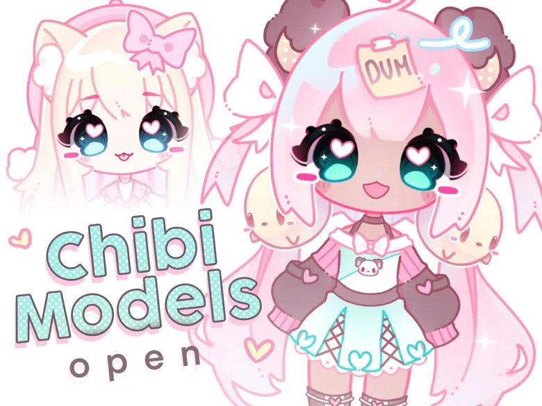 【CHIBI MODEL】(Halfbody $250 - Fullbody $500) by PocketNii (@pocketnii ...