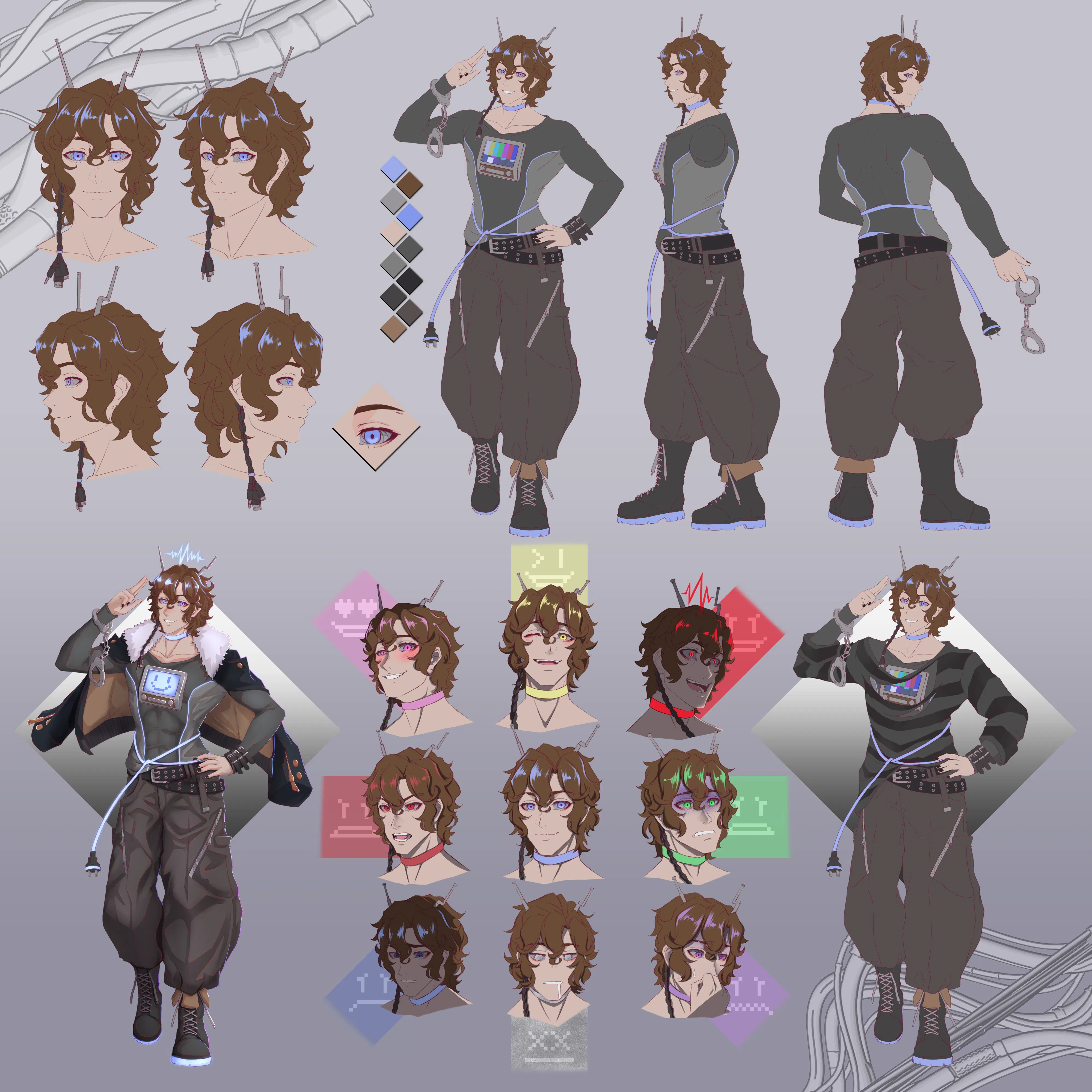 Simple Loading Screen Art by Araya Rosei ⛩ Odd Jobs Monktuber ...