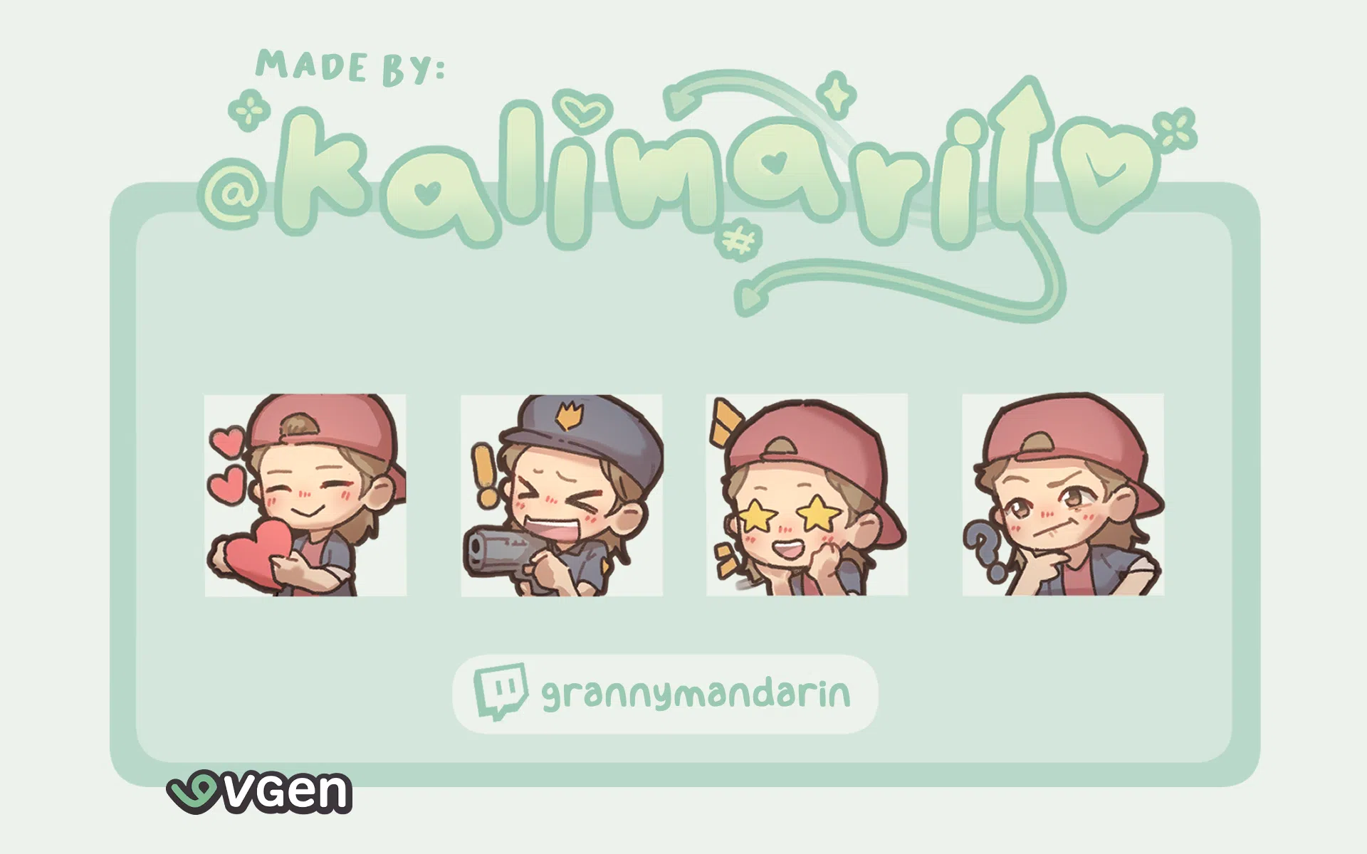Emotes (Twitch, Youtube, Discord, Streaming) by kalimarii (@kalimarii ...