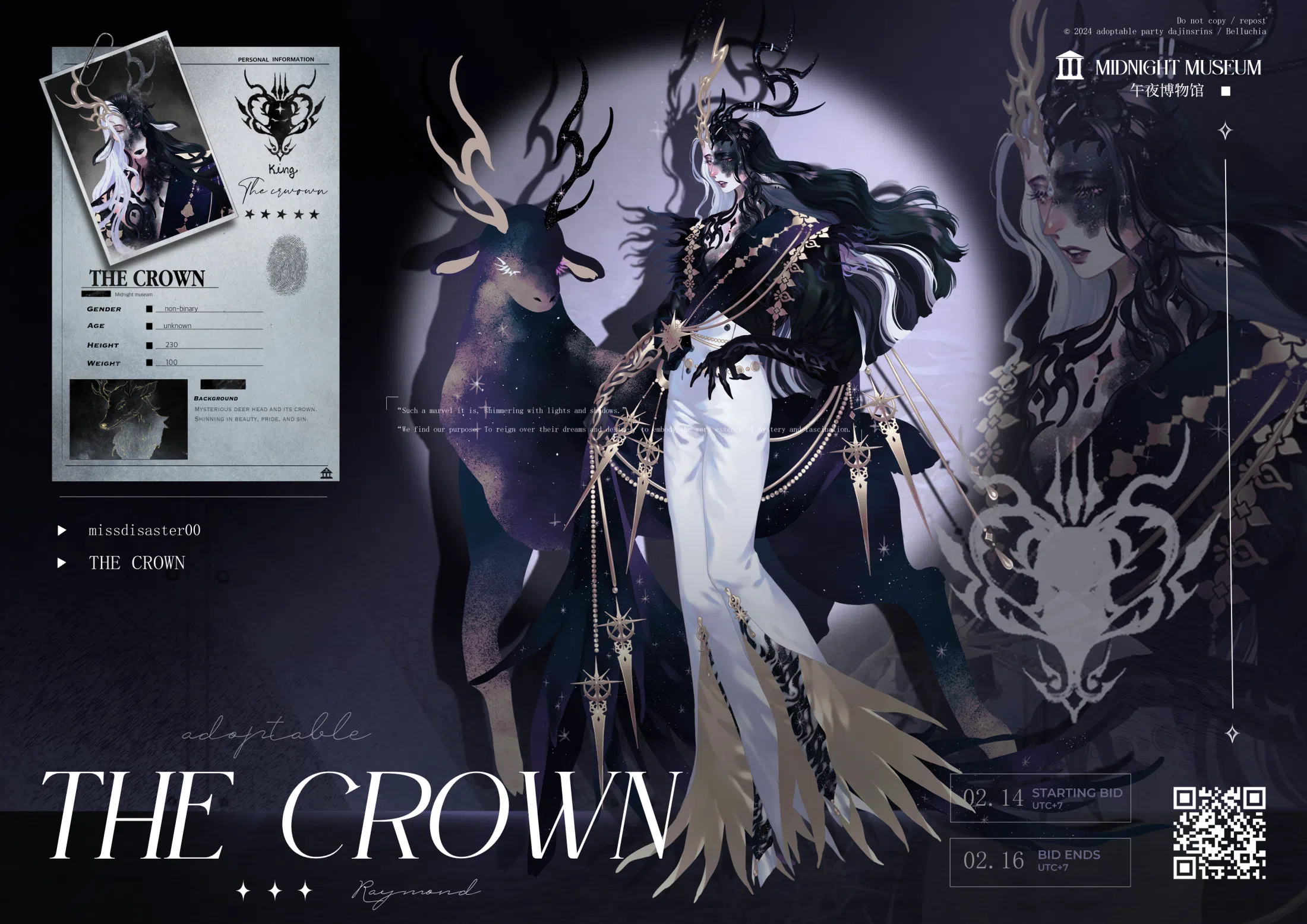 Design commission by MissDisaster00 (@MissDisaster00) | VGen