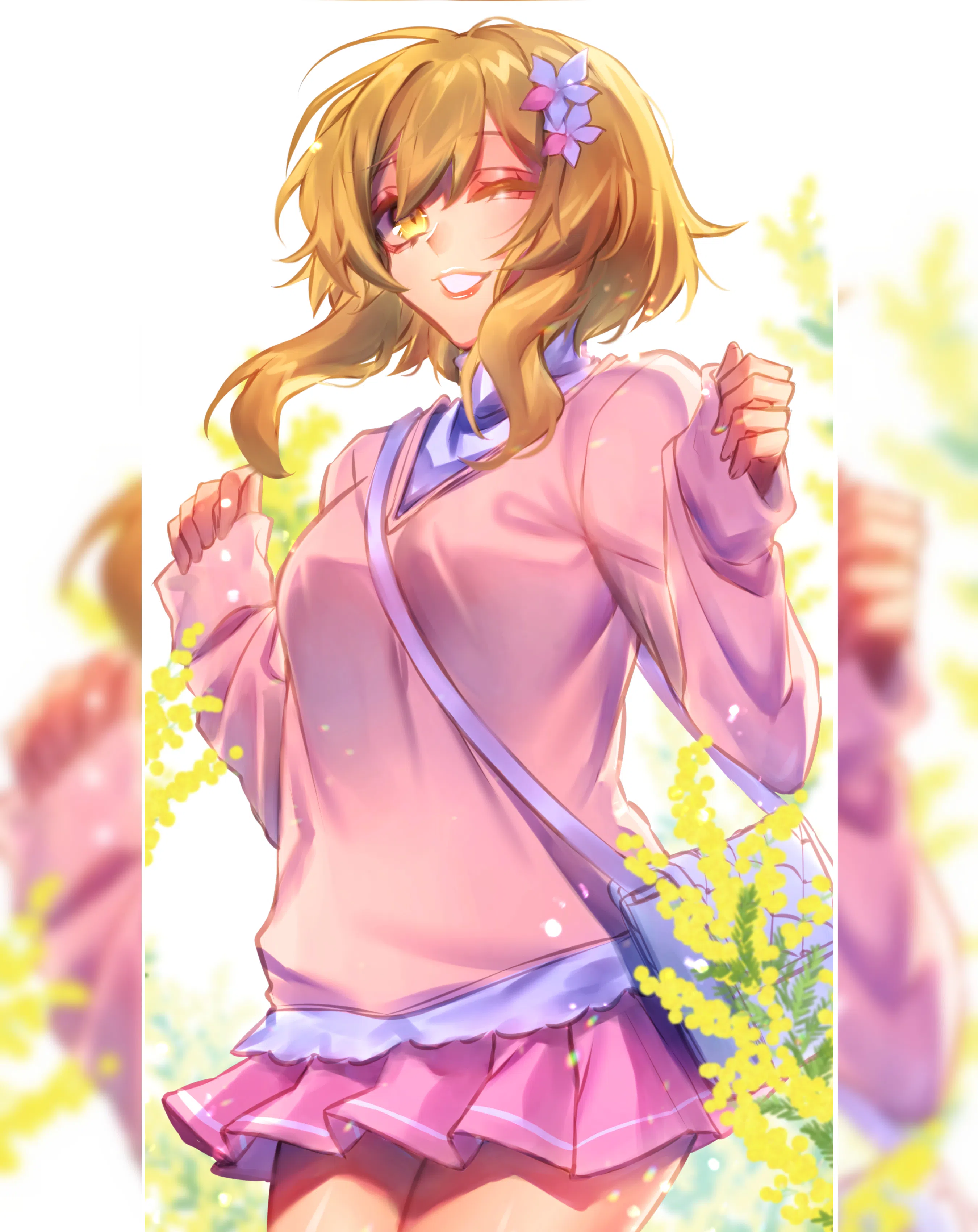 Illustration Character Halfbody Commission [Full color+rendering] by ashita (@ashita) | VGen