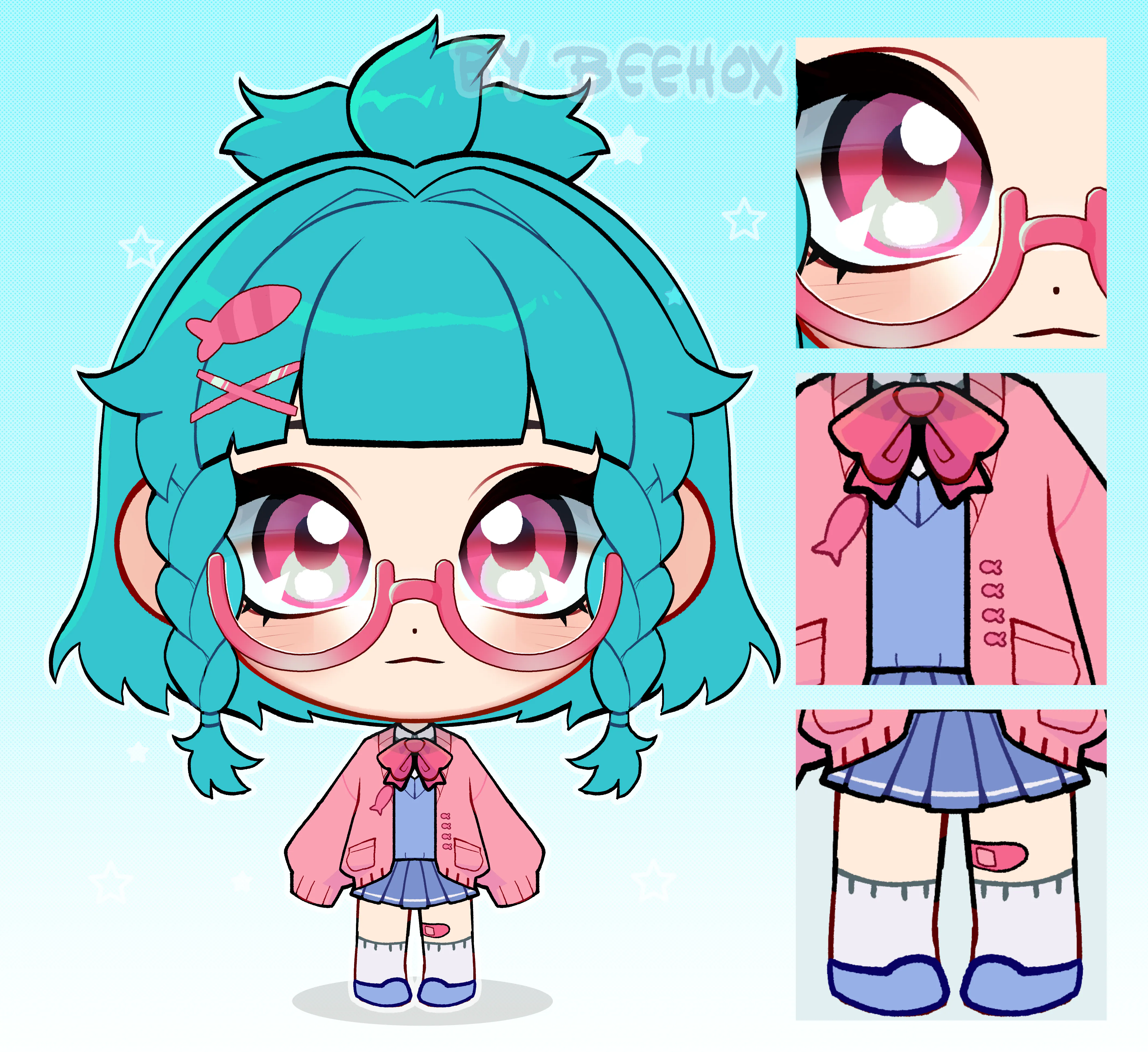 Chibi PNGTUBER by beehox (@beehox) | VGen