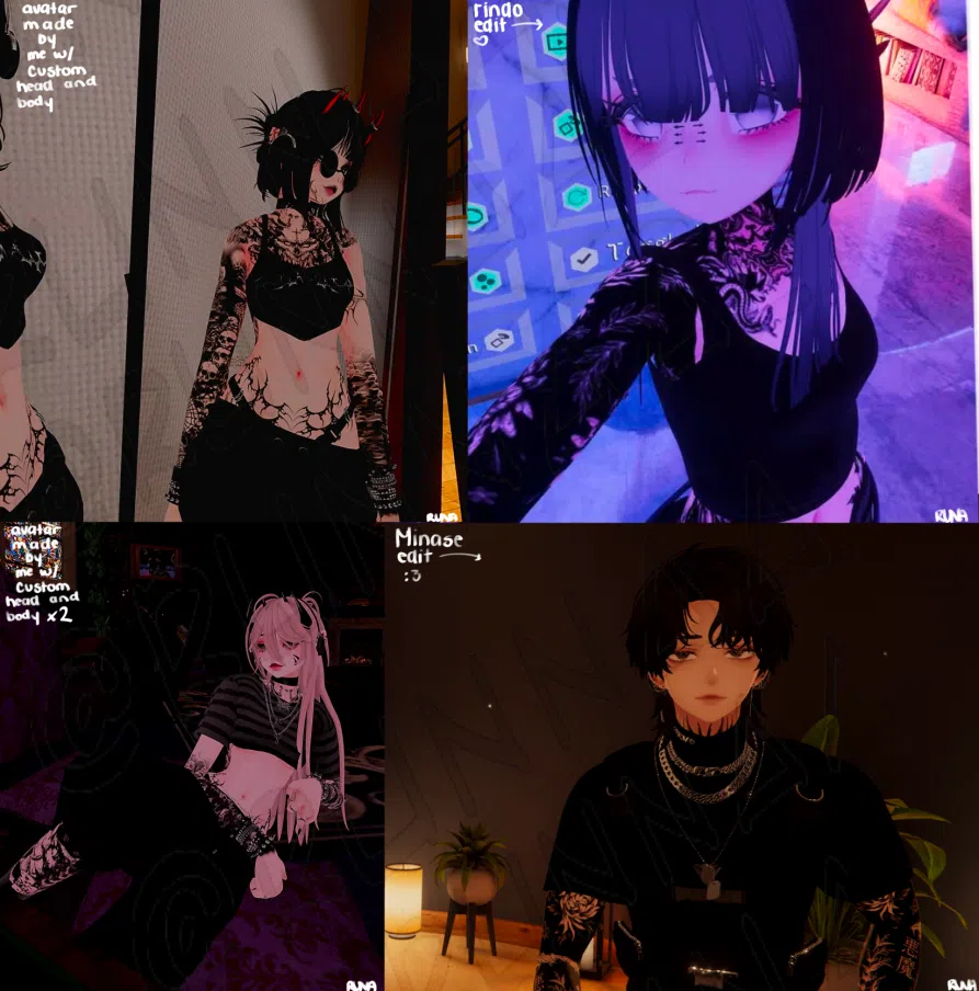 custom vrchat models:3 by runnaa_ (@runnaa_) | VGen
