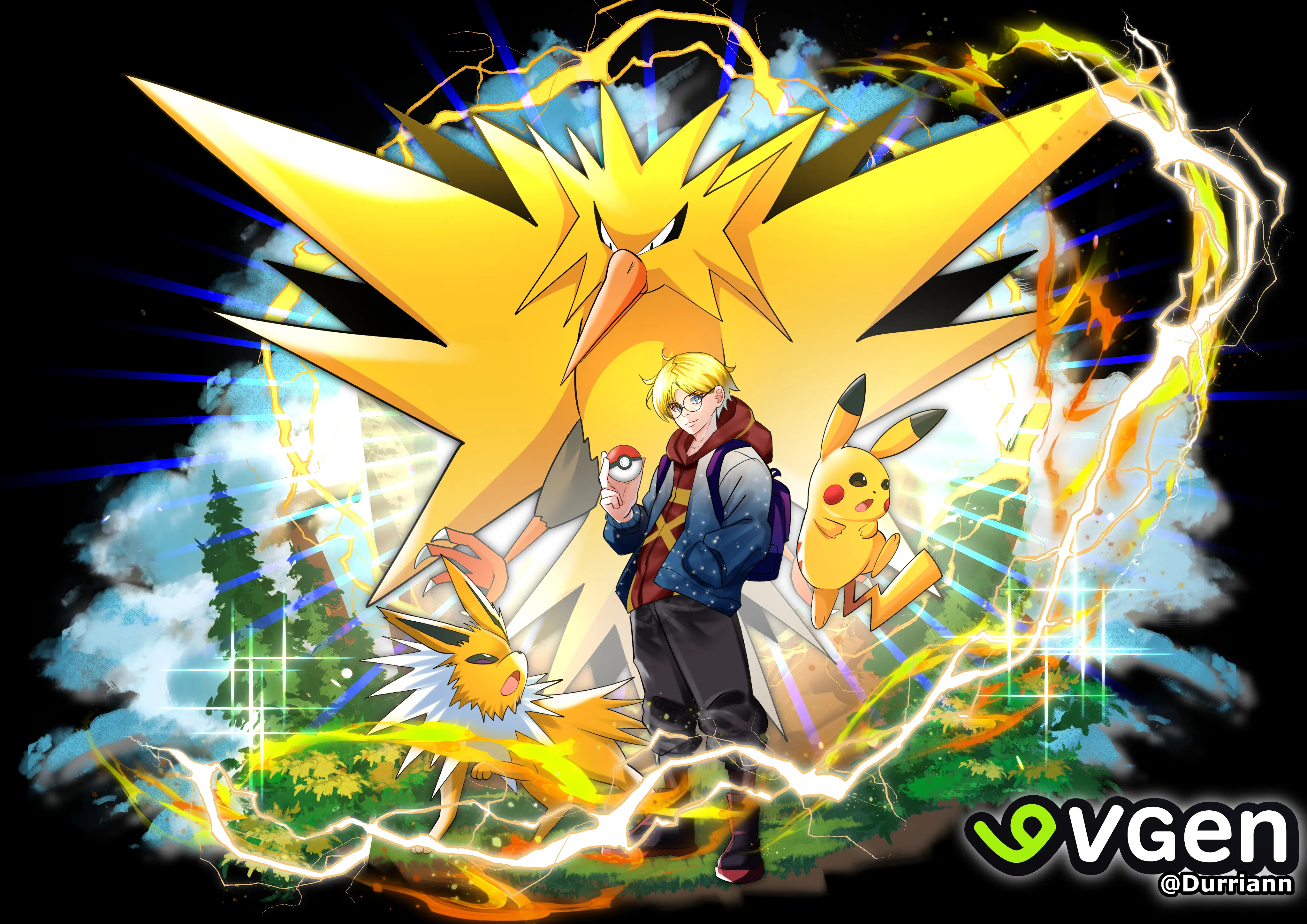 Epic/Battle Scene Anime Art by Durriann (@Durriann) | VGen