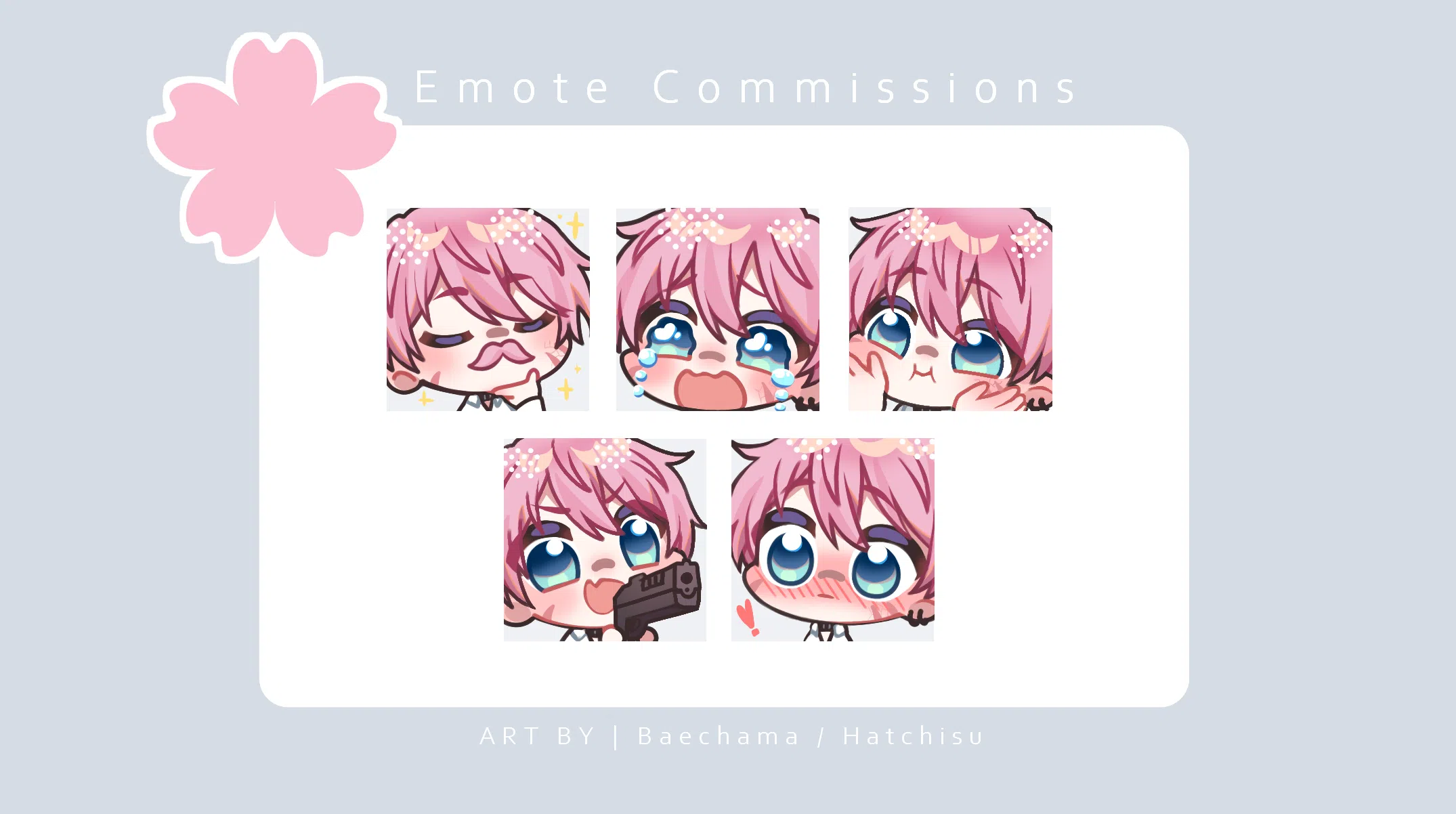 Emotes ⋄ Basic 』 by 𝕭⃟𝐚𝐞 ⸻ 🌸 (@baechama) | VGen
