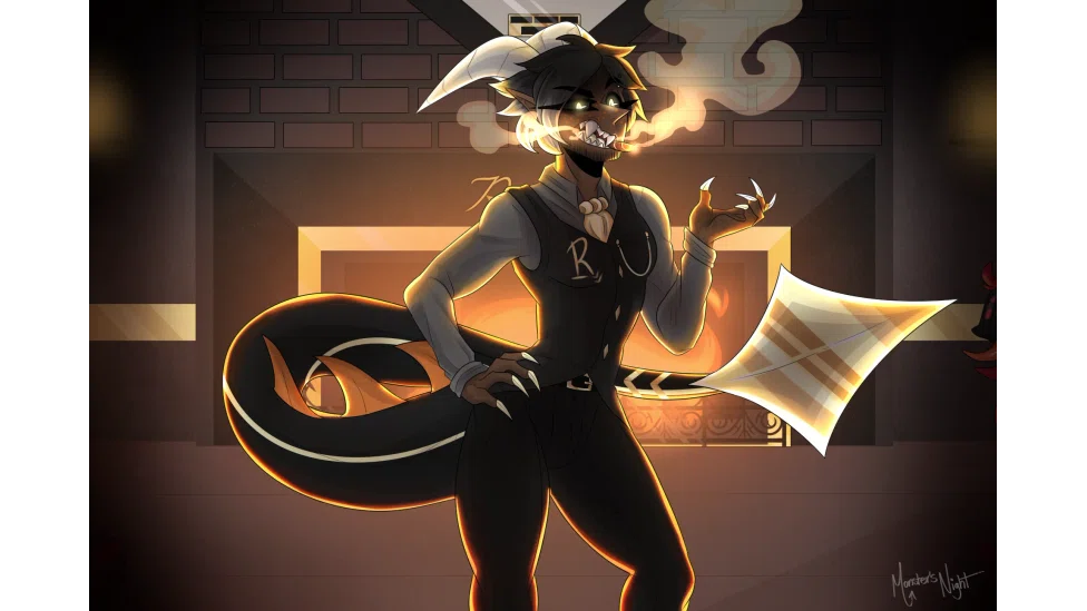 Spicy // Your oc x mine by MonstersNight (@MonstersNight) | VGen