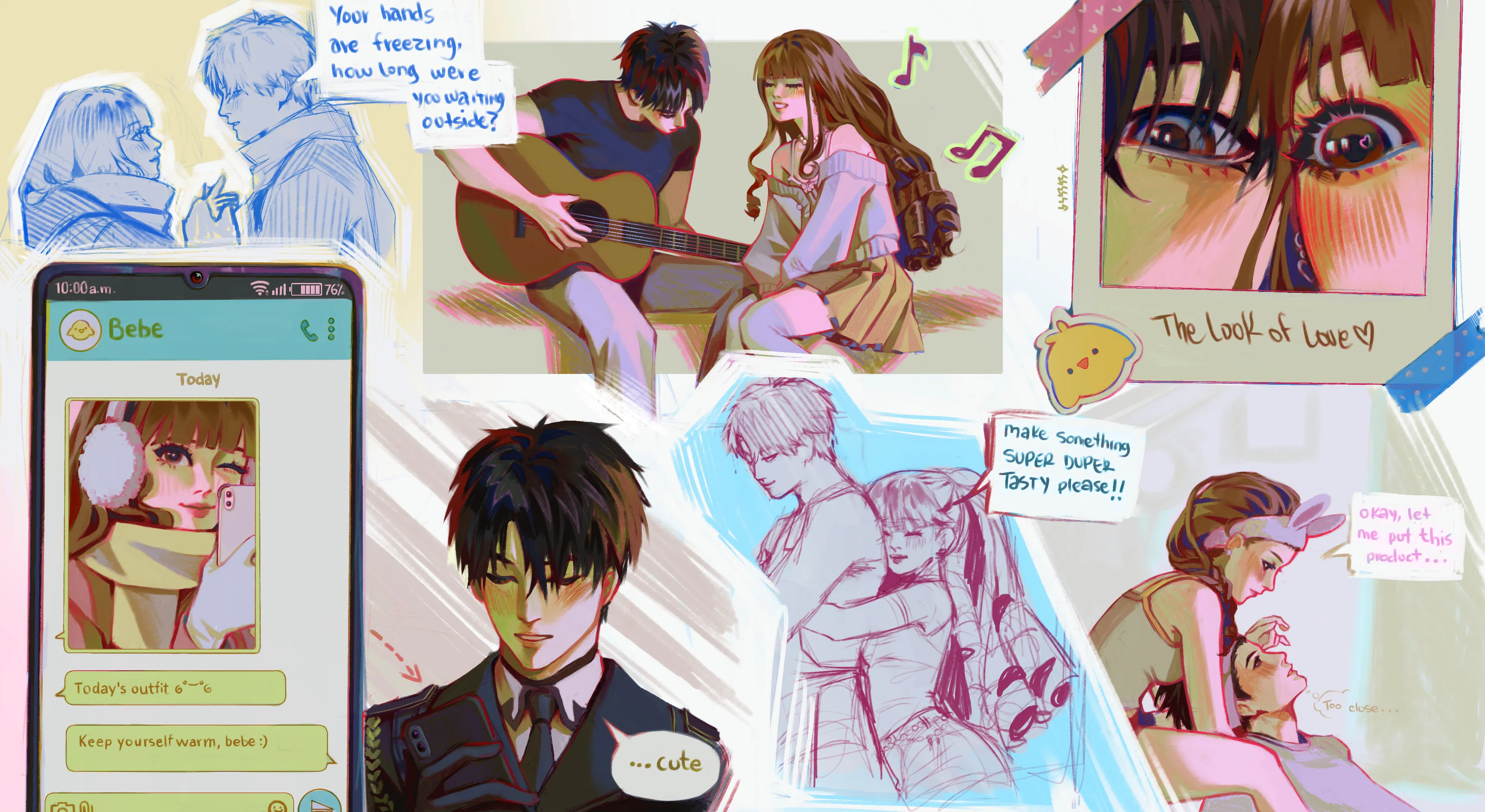 Couple character sheet by •Jinn• (@Jinn) | VGen